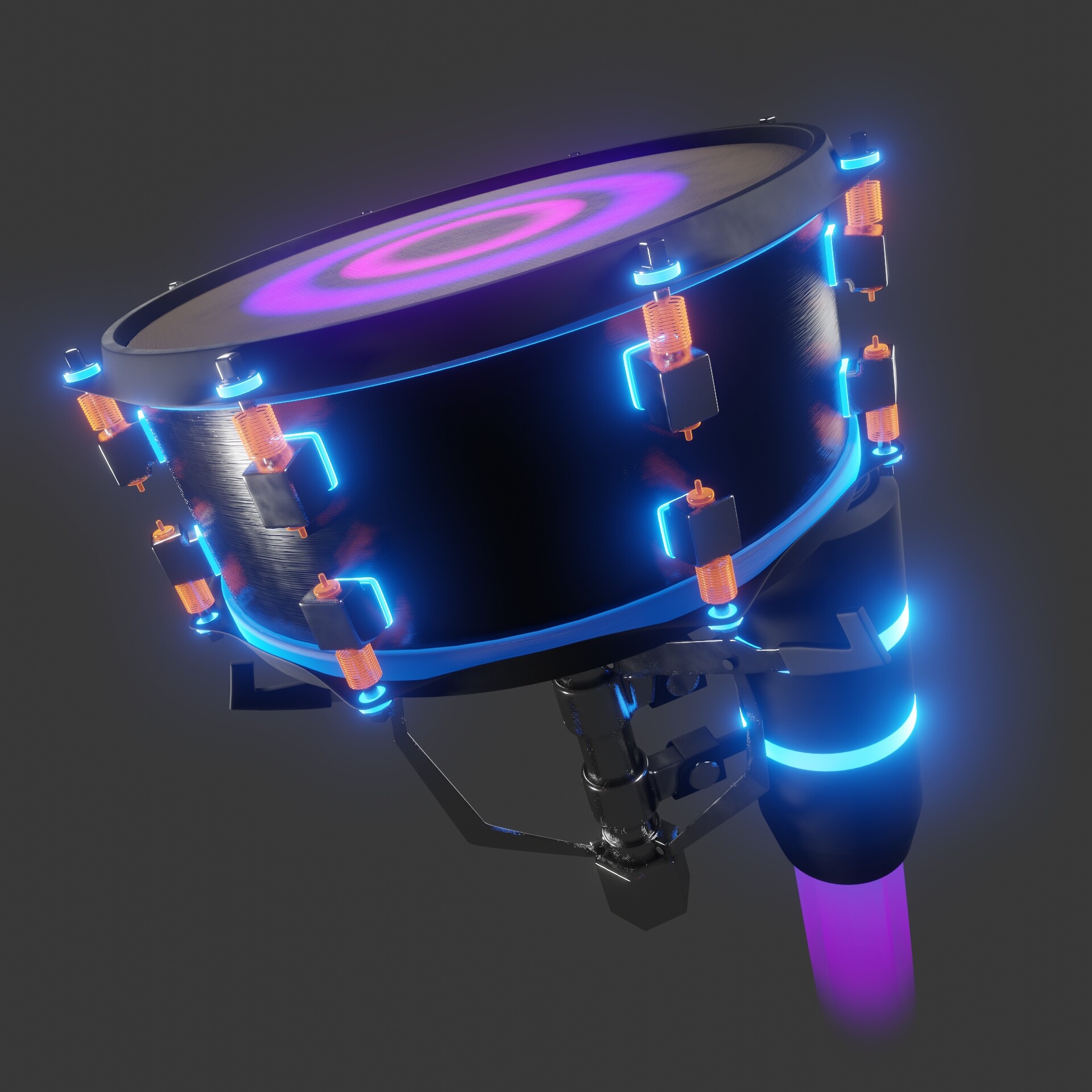 ArtStation - Sci-fi Snare Drum