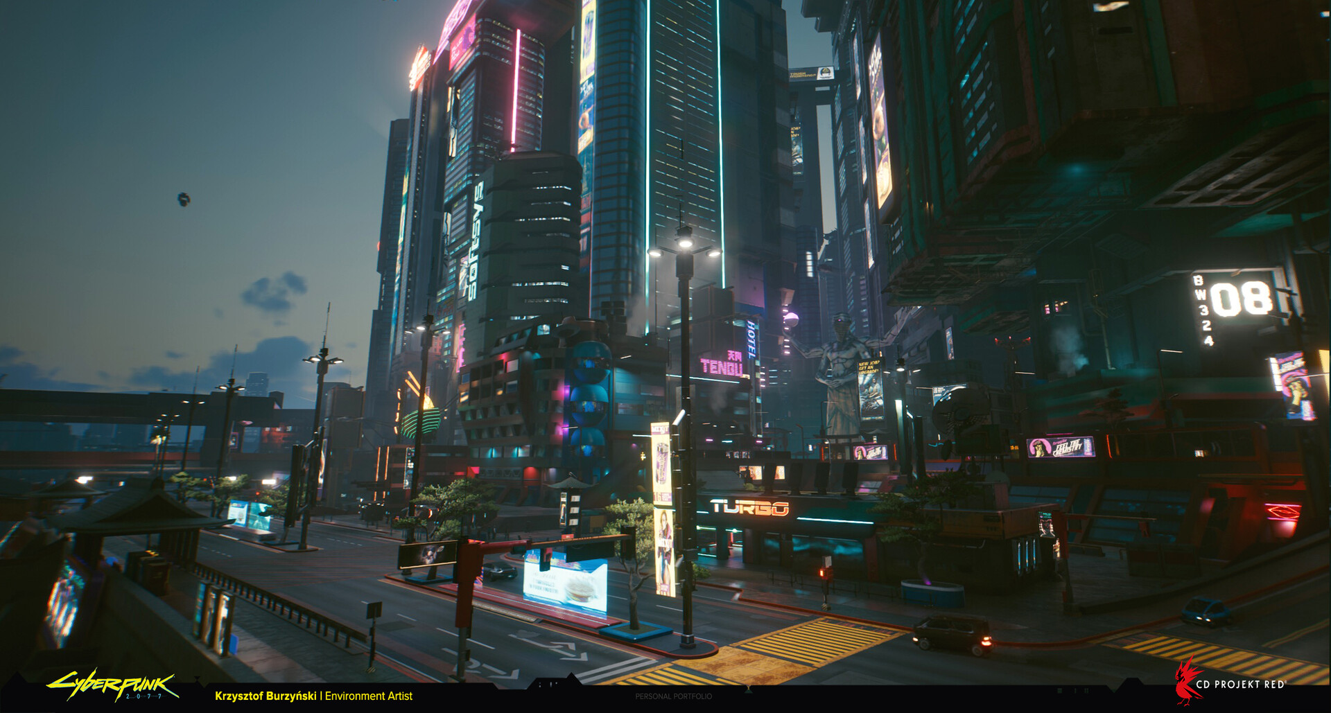 Krzysiek Burzyński - Cyberpunk 2077 | Area of Japantown, subdistrict of ...