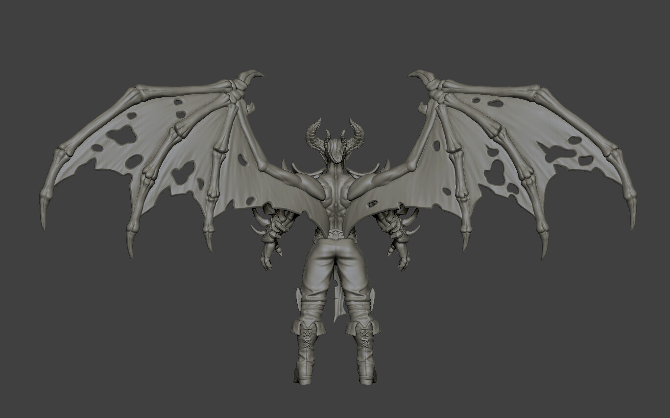Winged Demon Warrior
