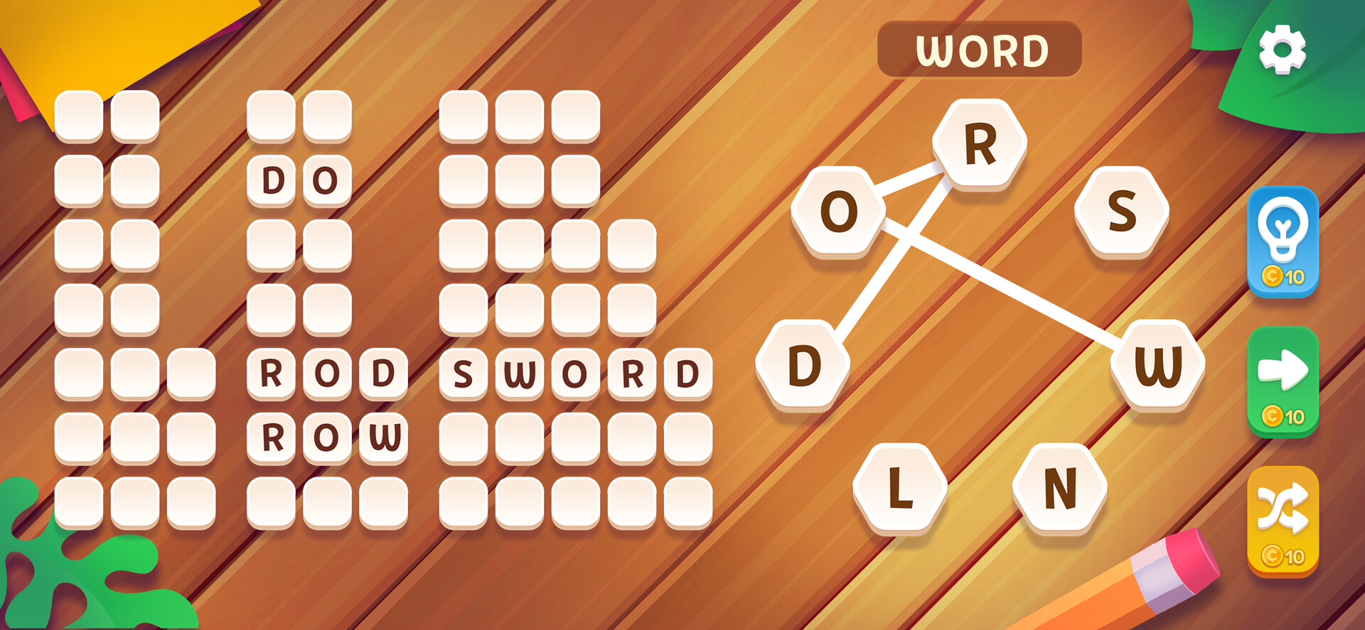 ArtStation - Find Words Game UI