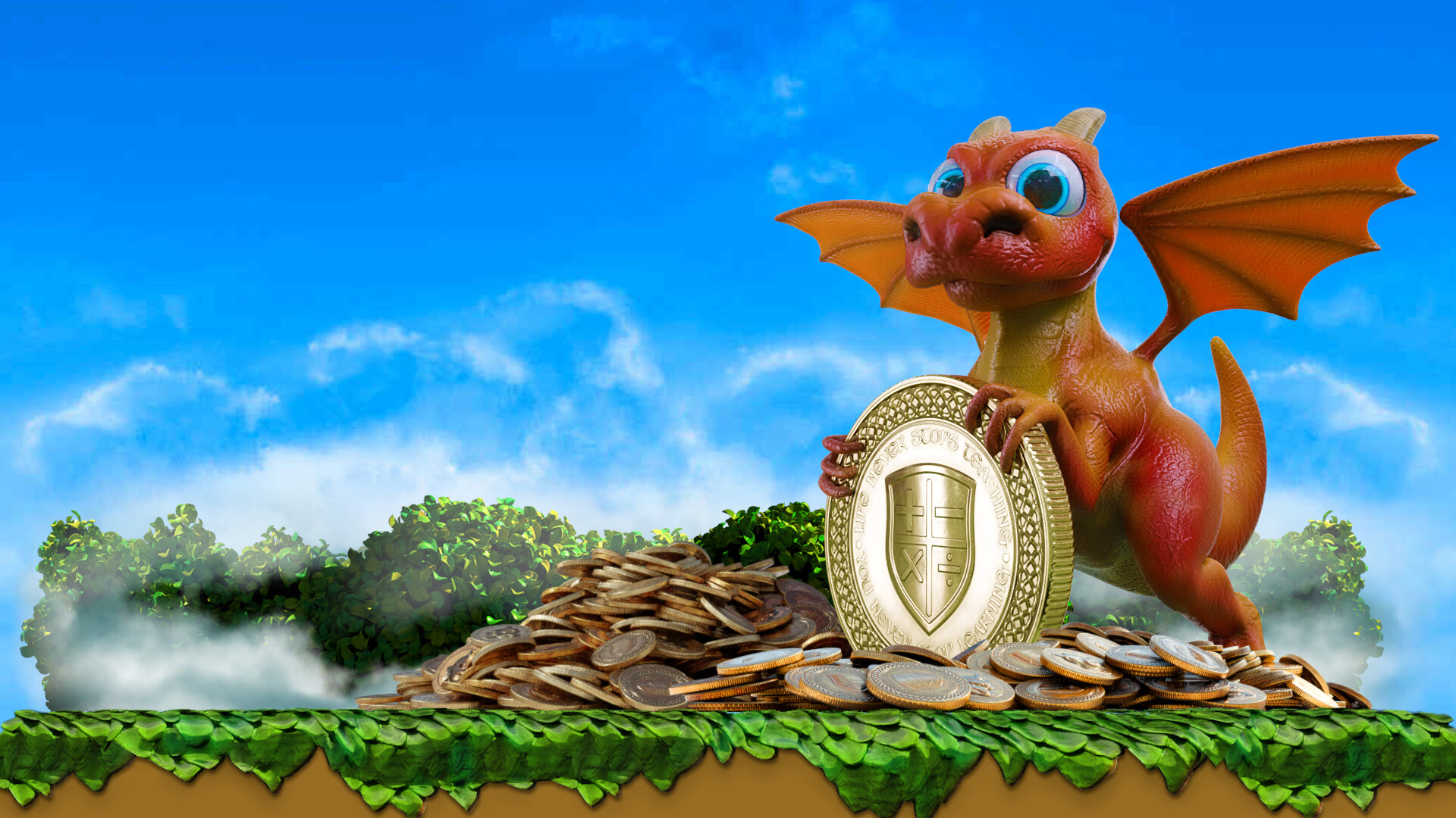 ArtStation - Dragon for Game Art