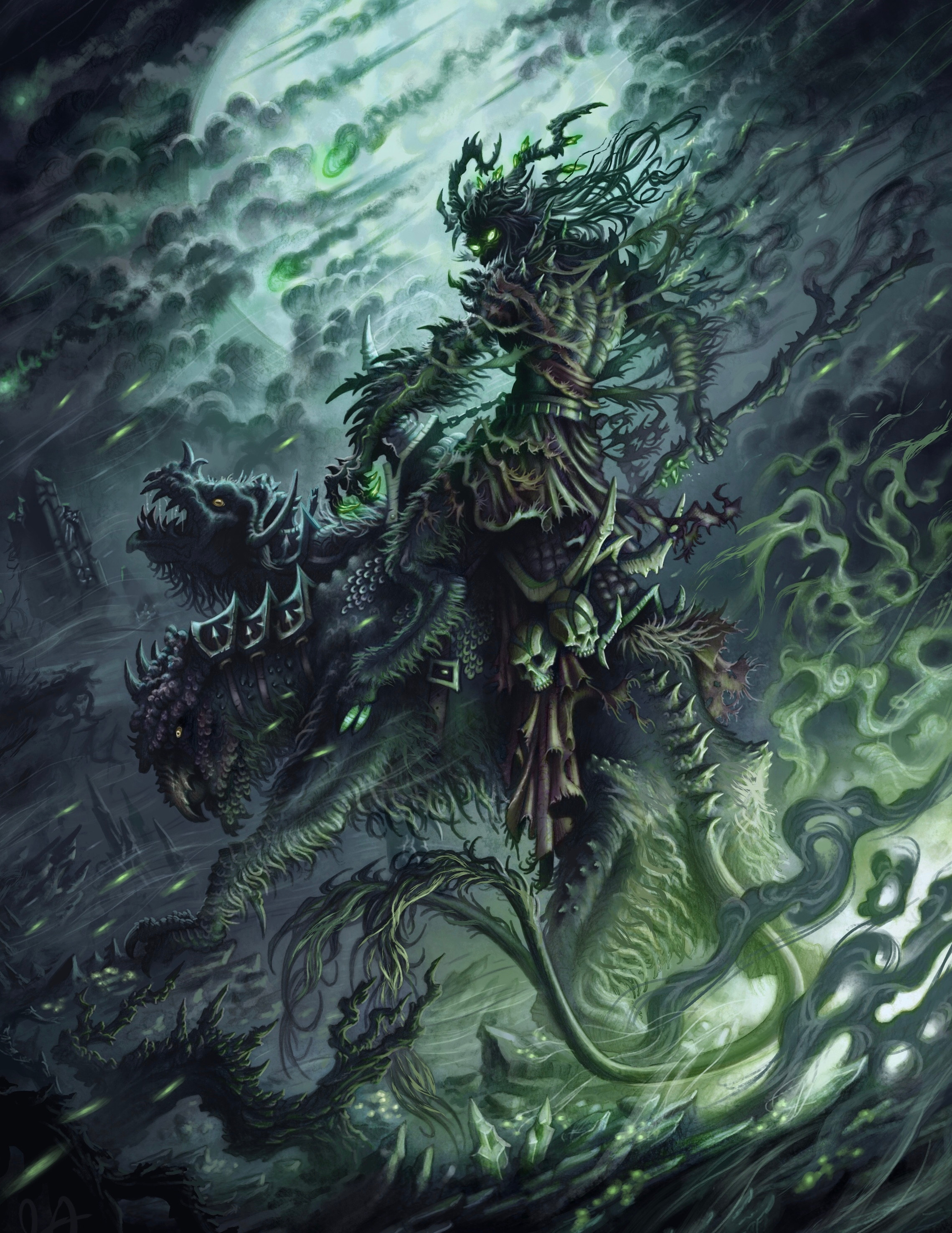 Moonclaw, Son of Morrslieb by Jake Ortman : r/ImaginaryWarhammer