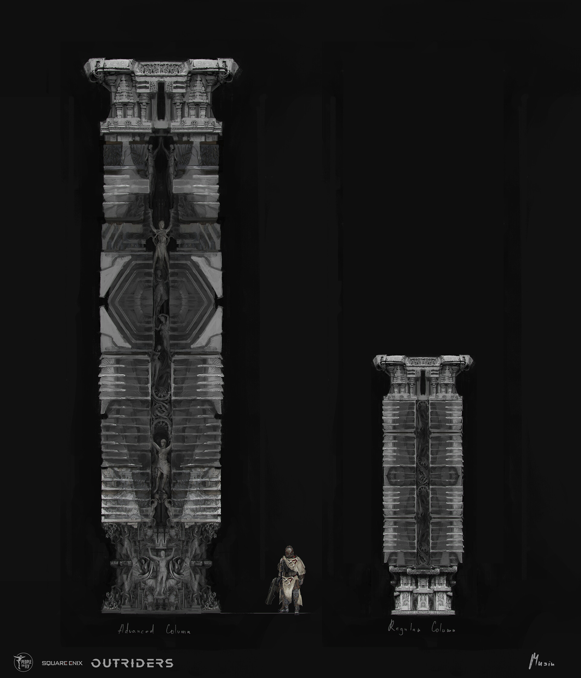 Art by Sergey Musin - OUTRIDERS: Concept Art PACK 1