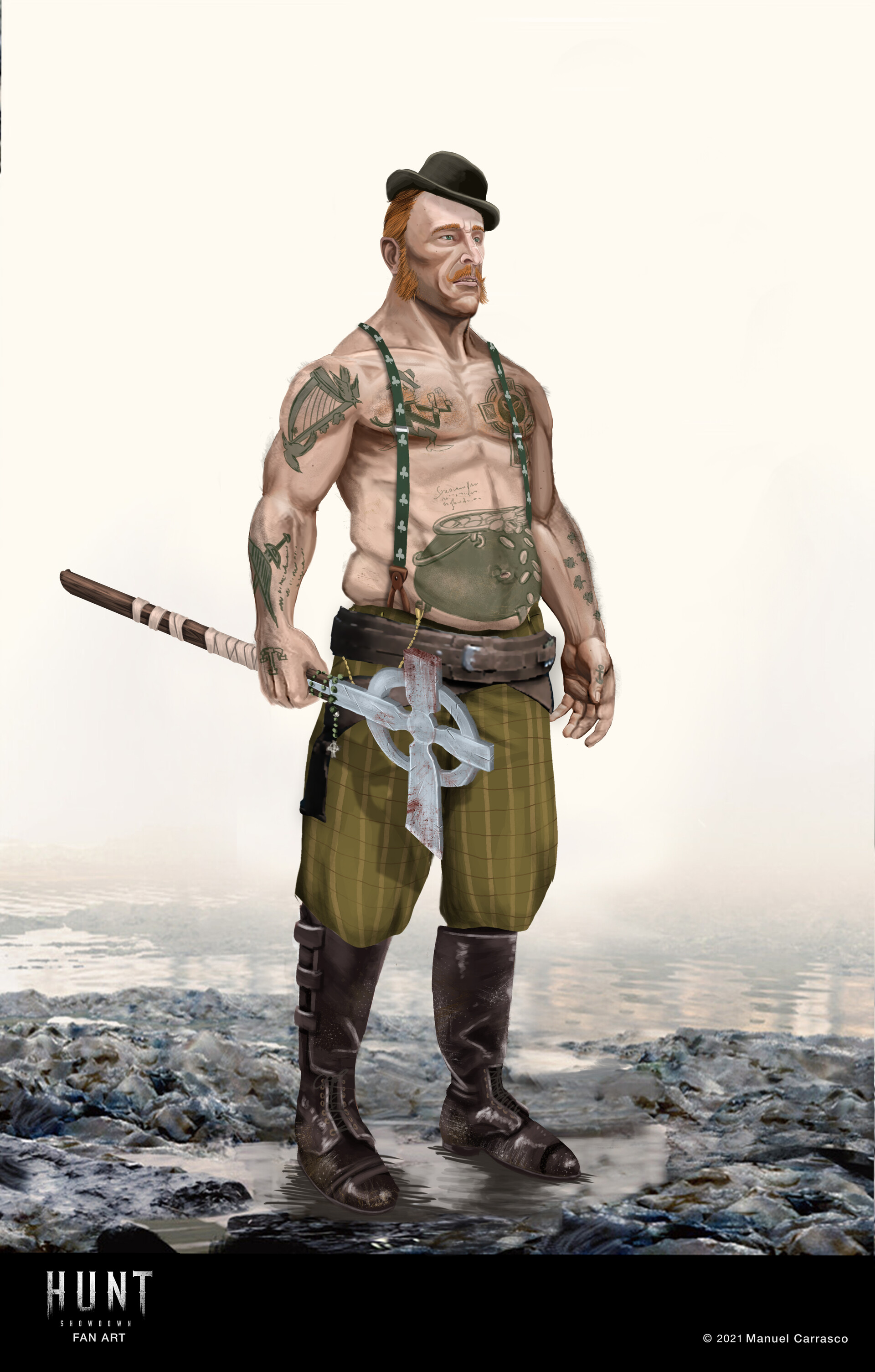ArtStation - The Leprechaun - Hunter legendary - Hunt Showdown