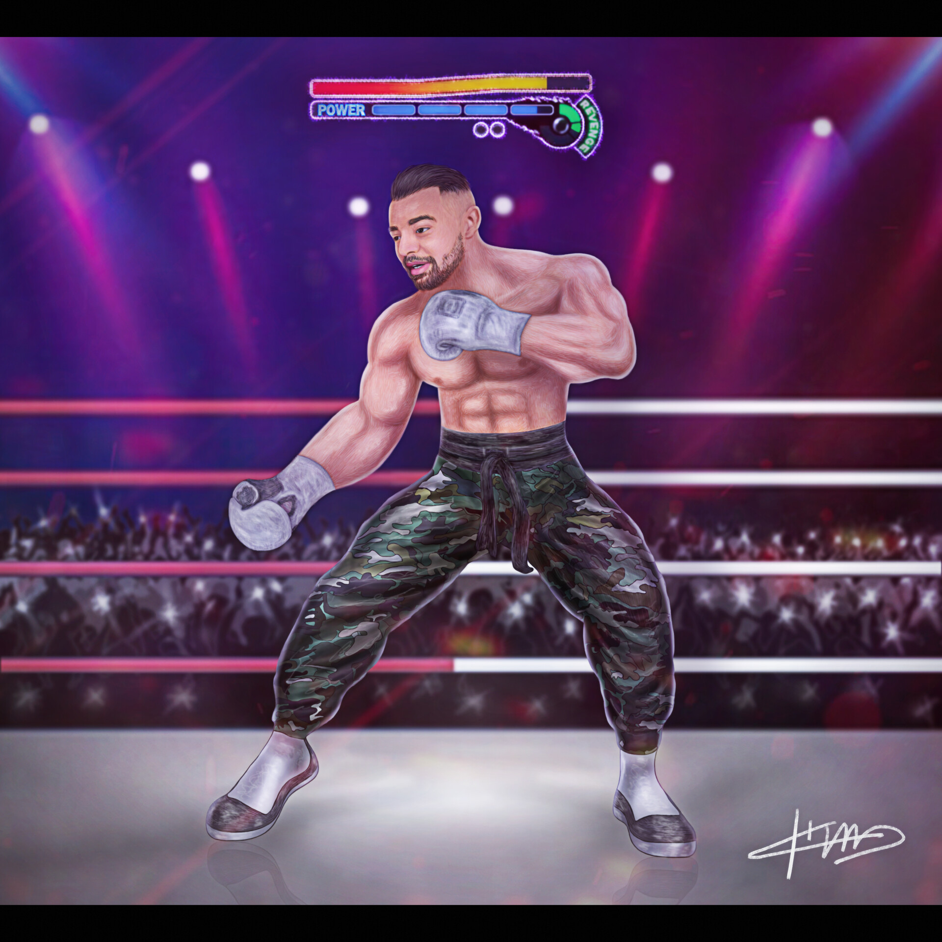 ArtStation - Digital Artwork Character (Game Style) by Haitam Ouahabi