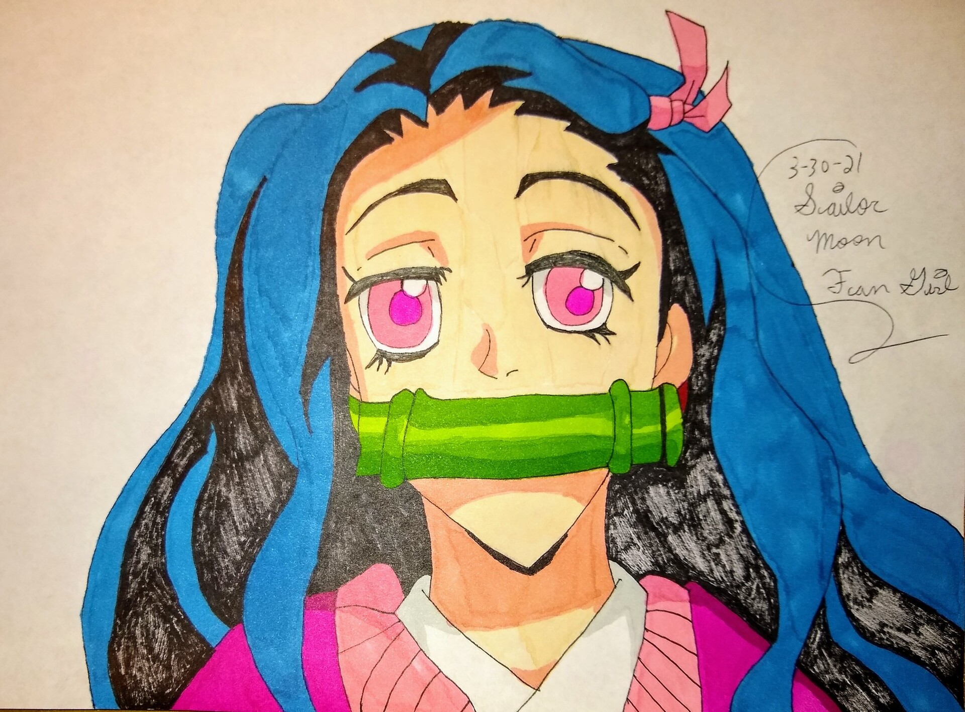 ArtStation - Nezuko Demon Slayer 1