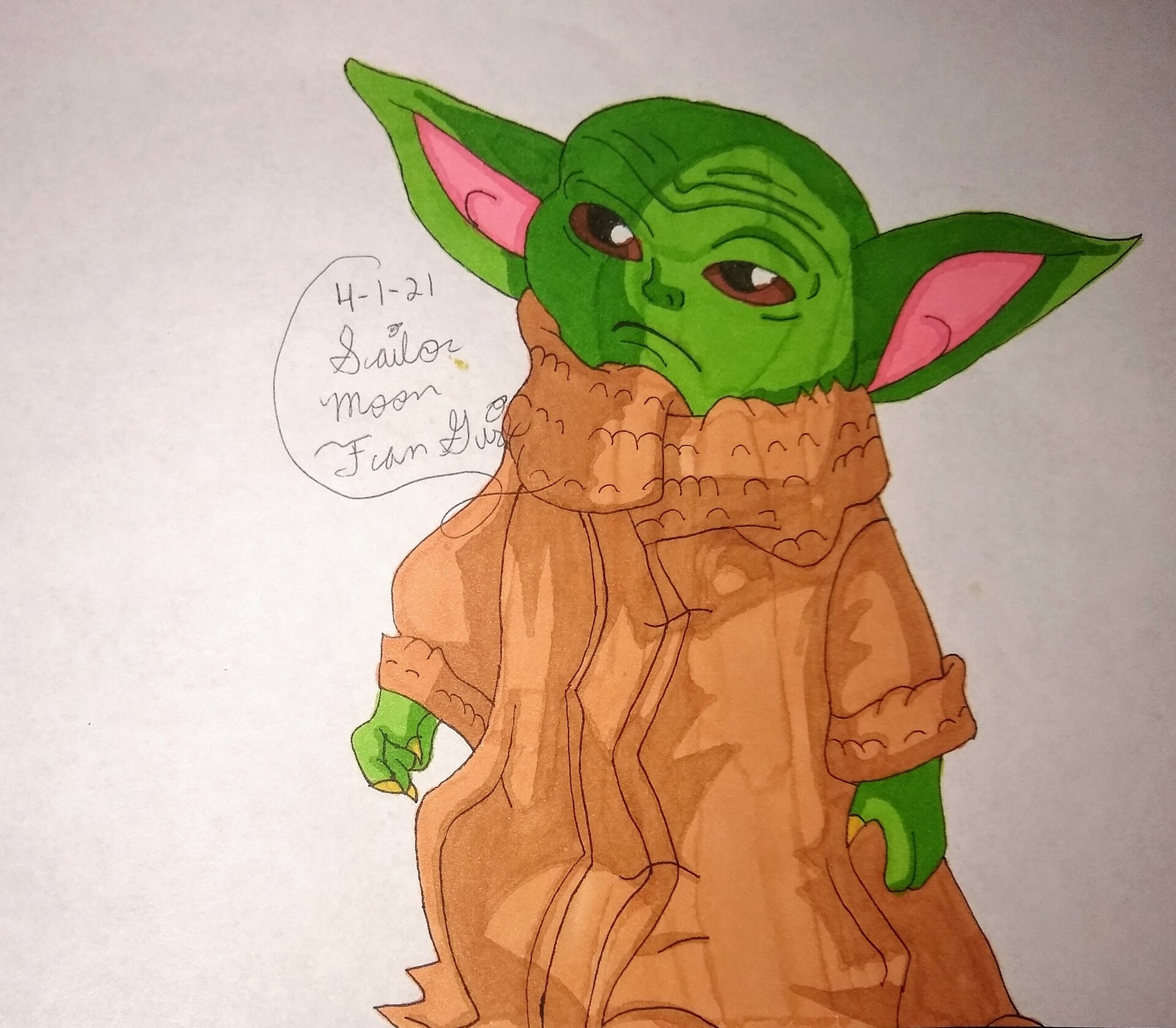 ArtStation - Grogu The Mandalorian