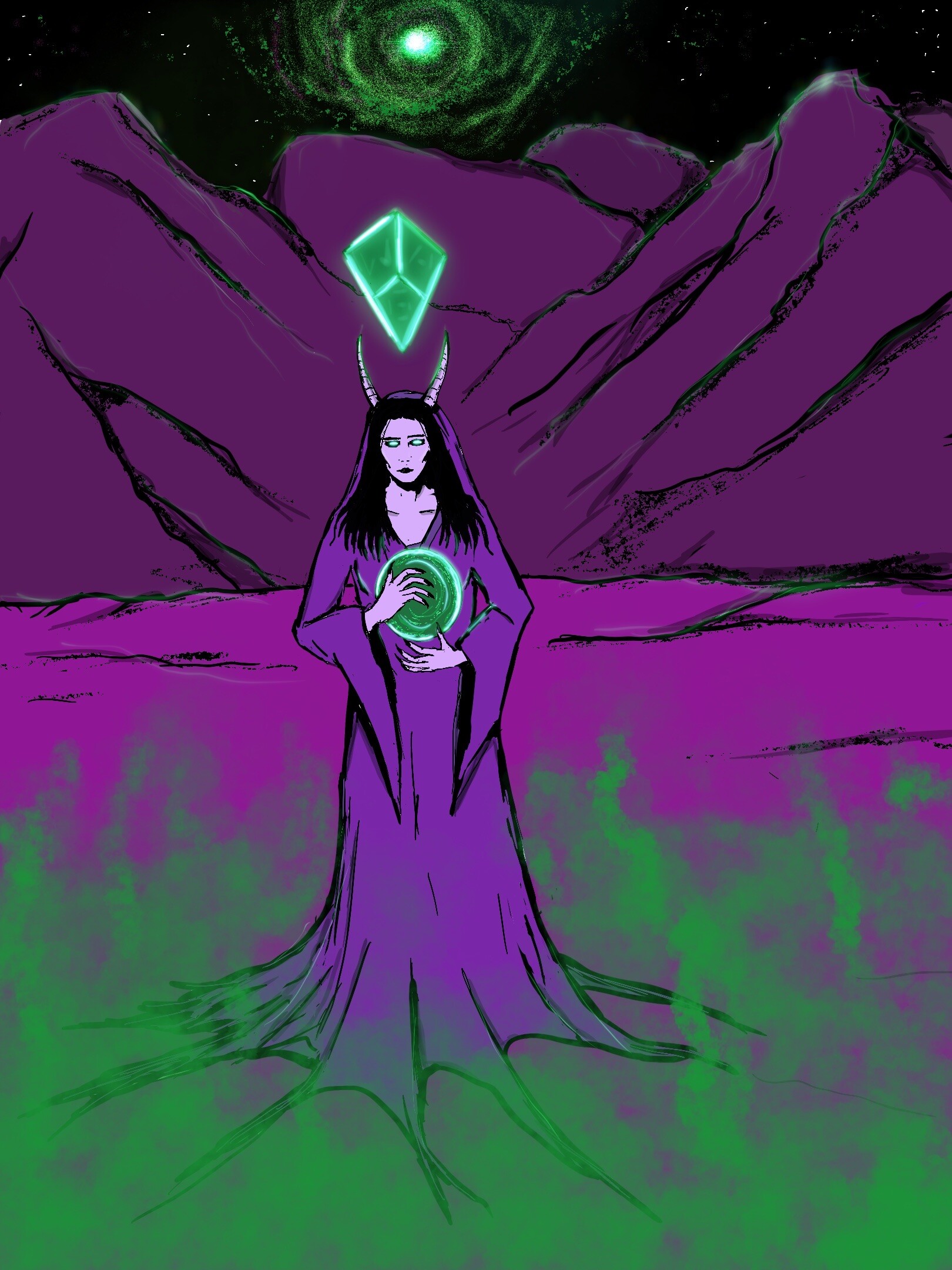 ArtStation - Space Witch