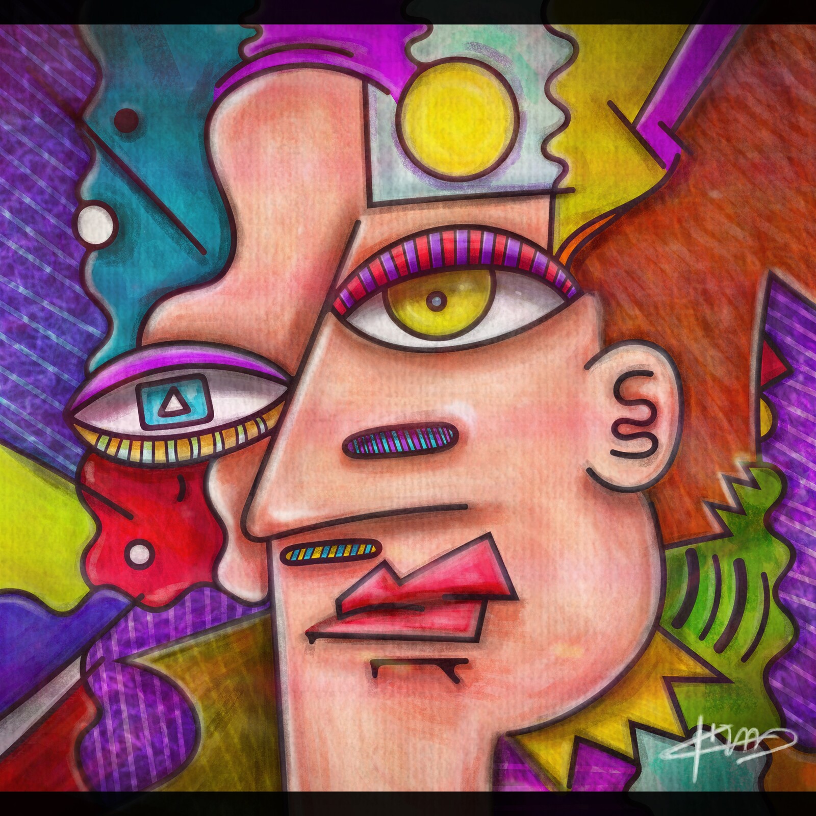 Haitam Ouahabi - Art - Style Doodle - Abstract - Surrealism - Artwork ...