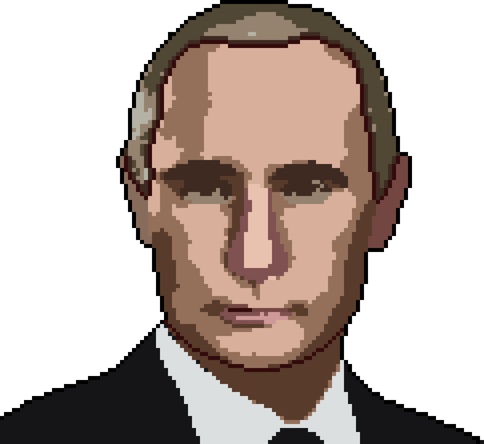 ArtStation - Vladimir Putin | Pixeltrait 01