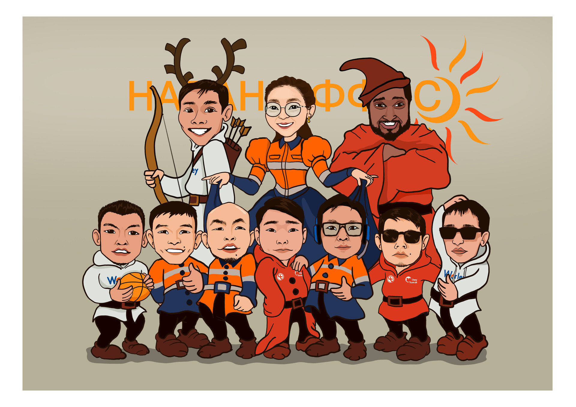 ArtStation - Vector Characatures#1