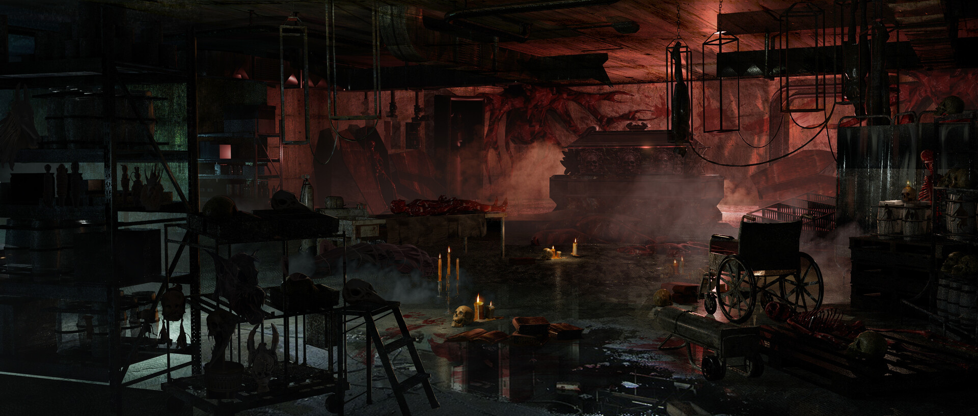 ArtStation - Horror basement