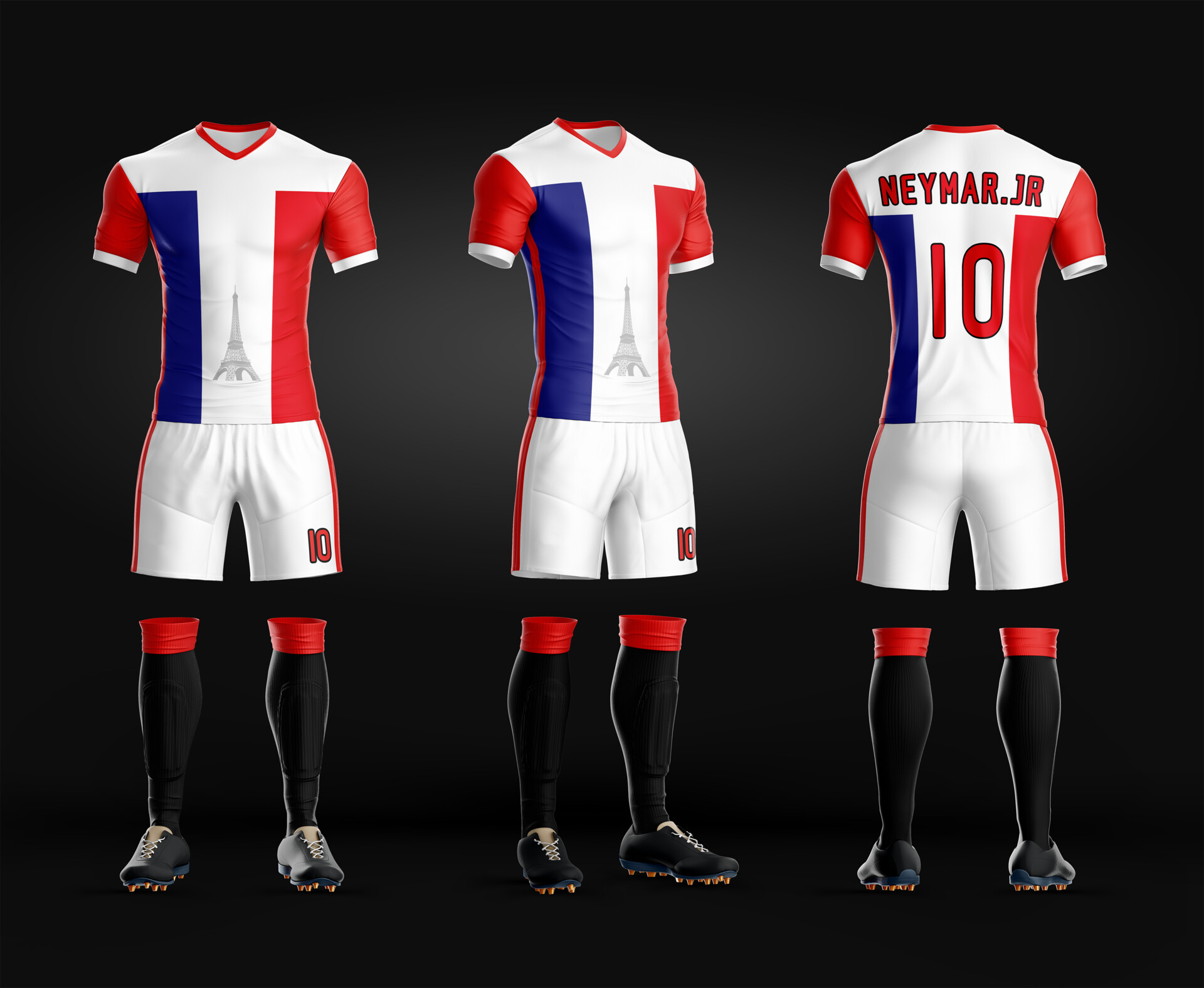 ArtStation - france soccer jersey concept
