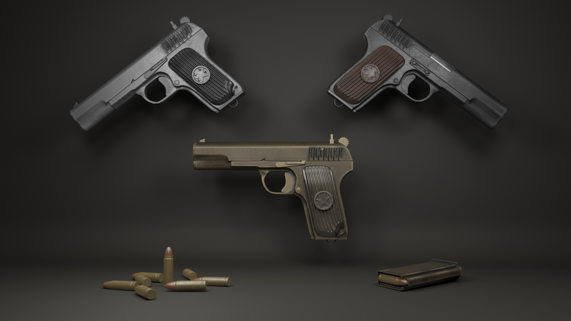 ArtStation - TT-33 Tokarev