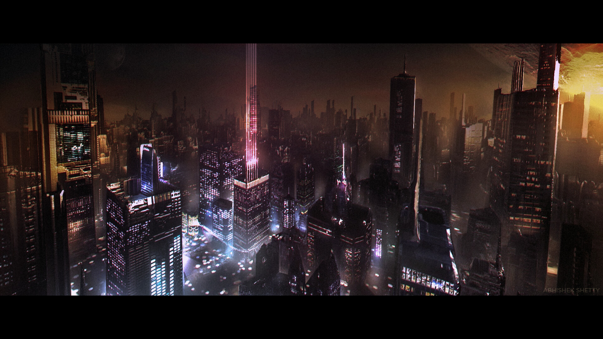 ArtStation - Heart of Metal city