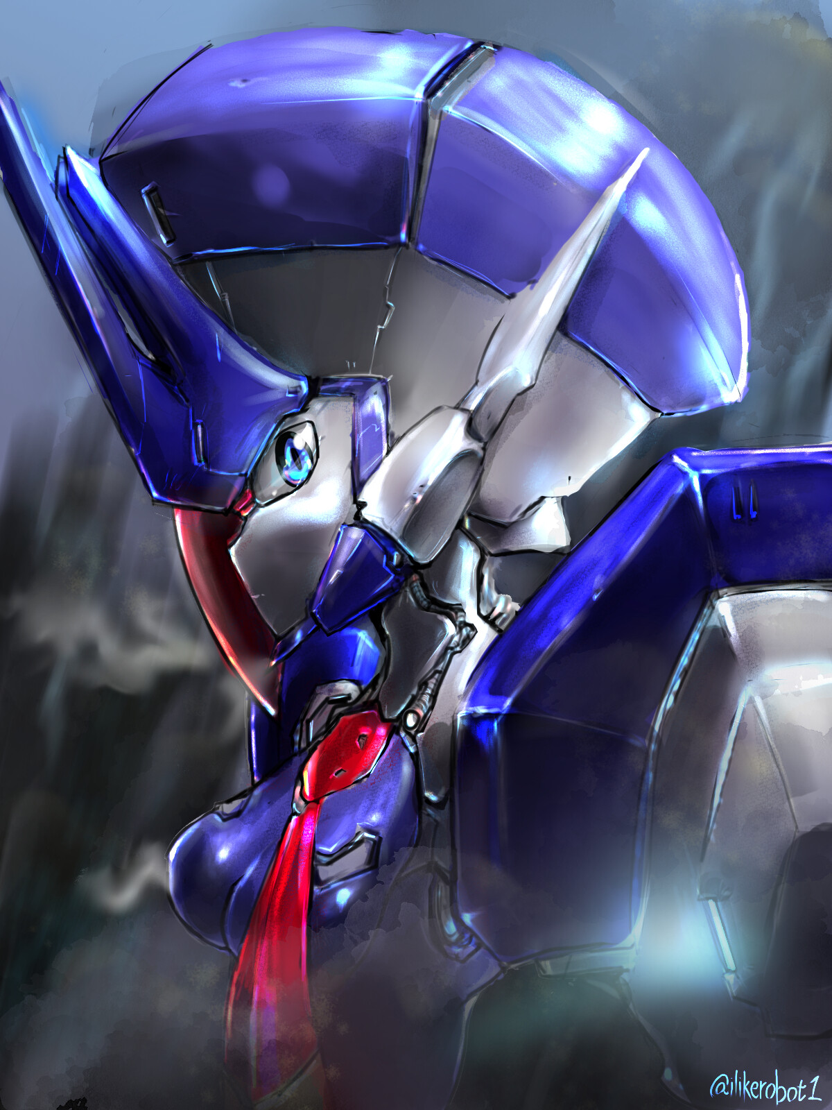 ArtStation - Delphinium franxx