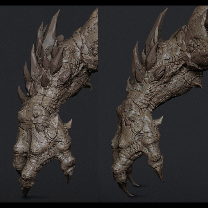 ArtStation - Rock Monster