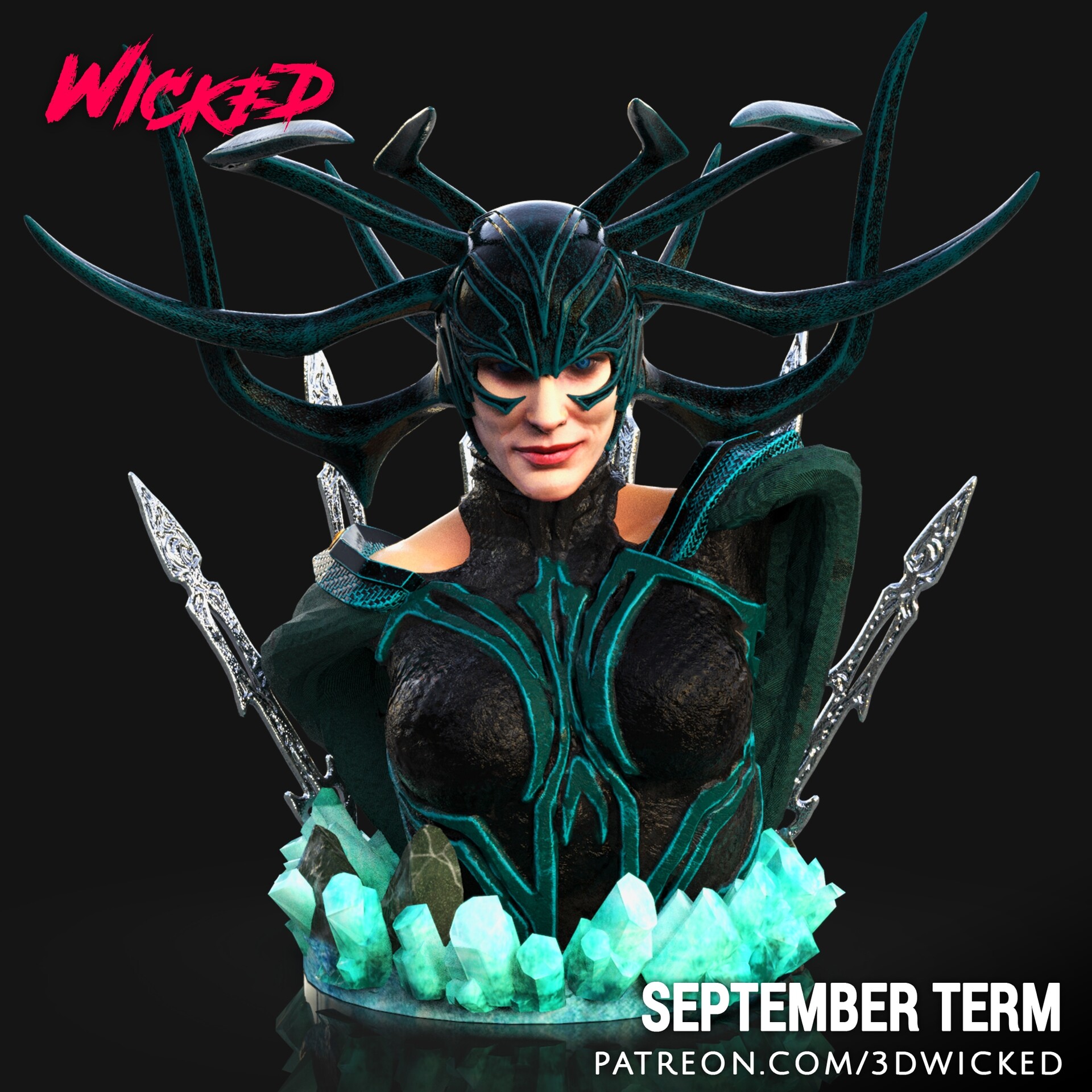 ArtStation - Hela / Bust / Wicked