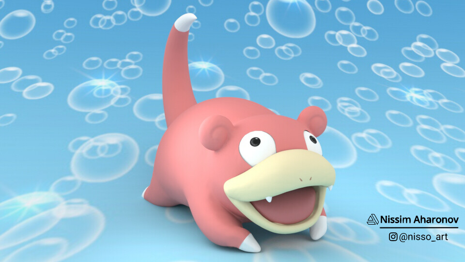 ArtStation - Slowpoke