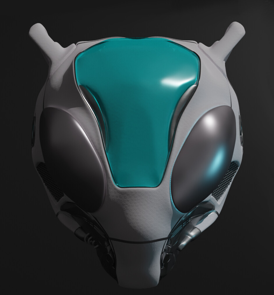 ArtStation - Alien Helmet