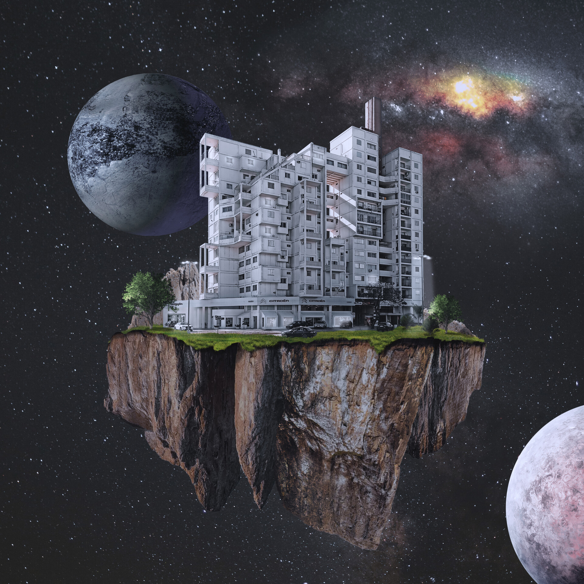 ArtStation - Atalaya in the space