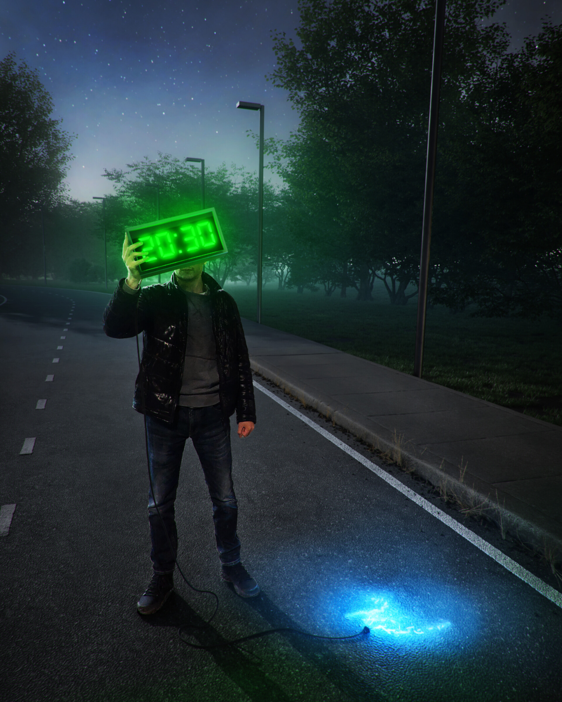 ArtStation - Pic for EarthHour timelaps 2021