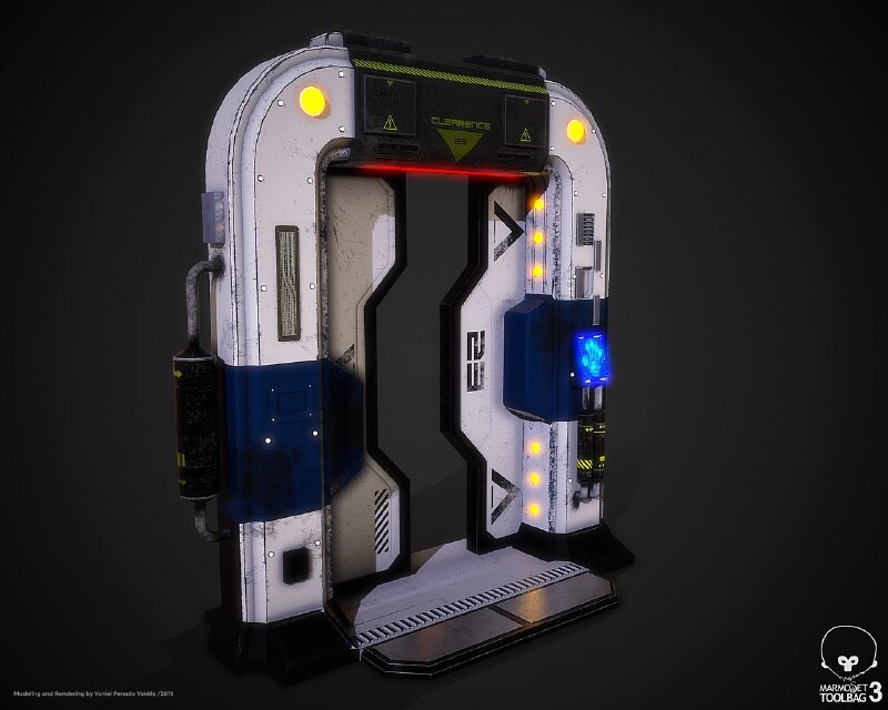 ArtStation - SCi-Fi Door