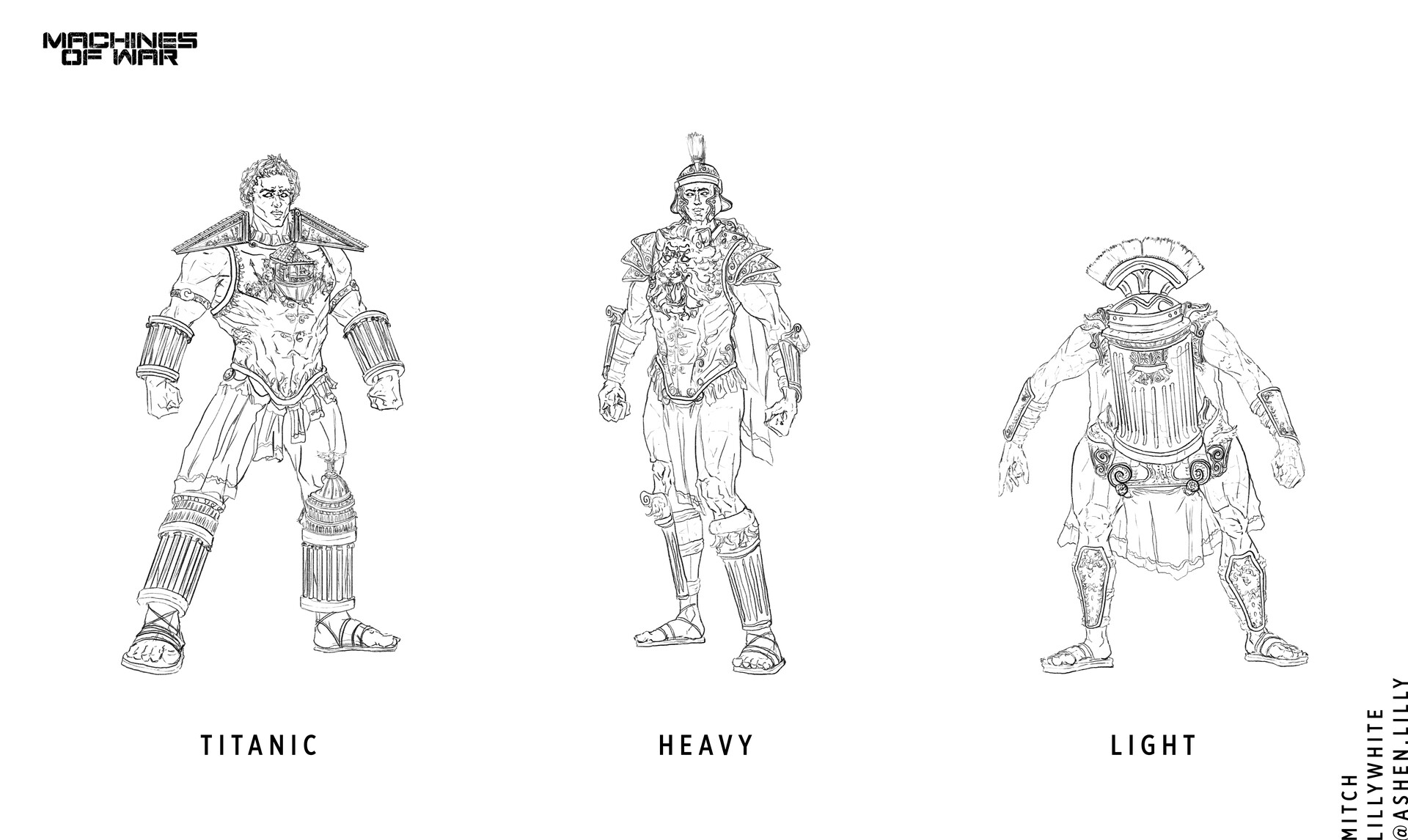 ArtStation - Machines of War, Invictus Legion Mech Designs, Mitch ...
