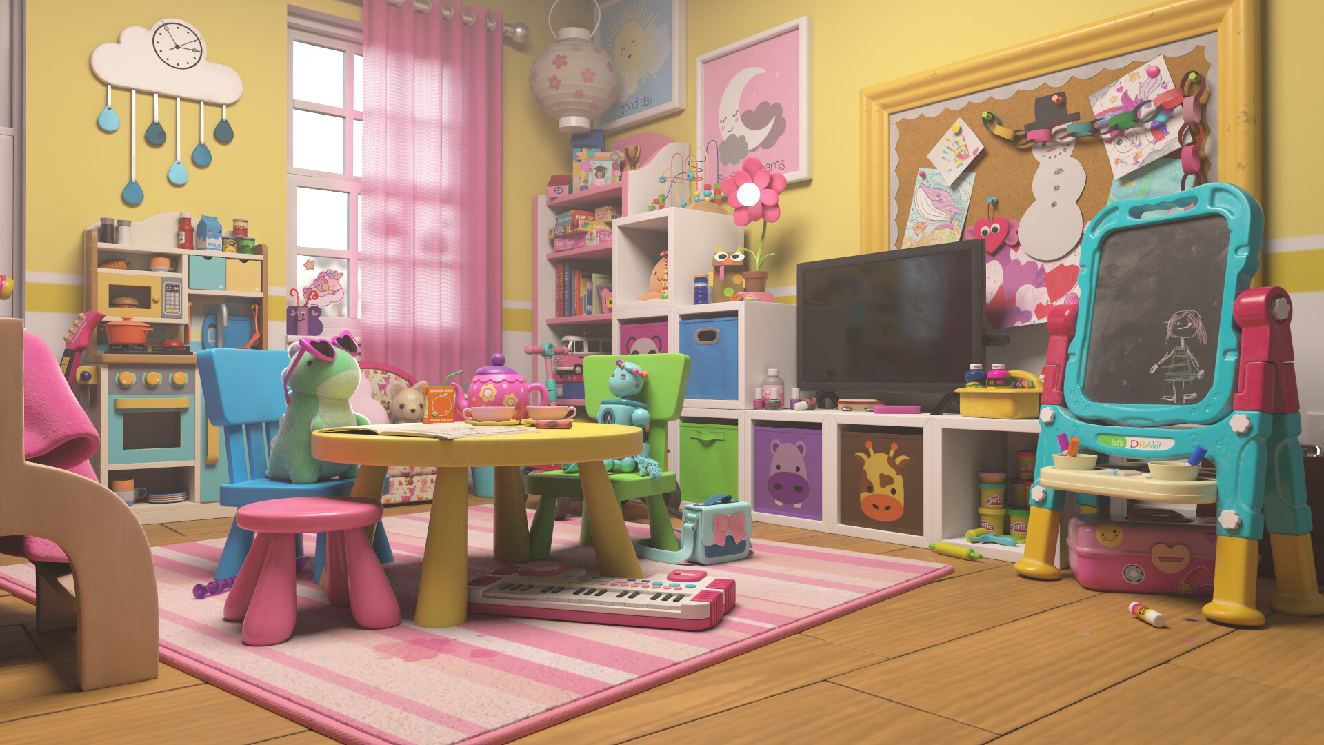ArtStation - Child's Playroom
