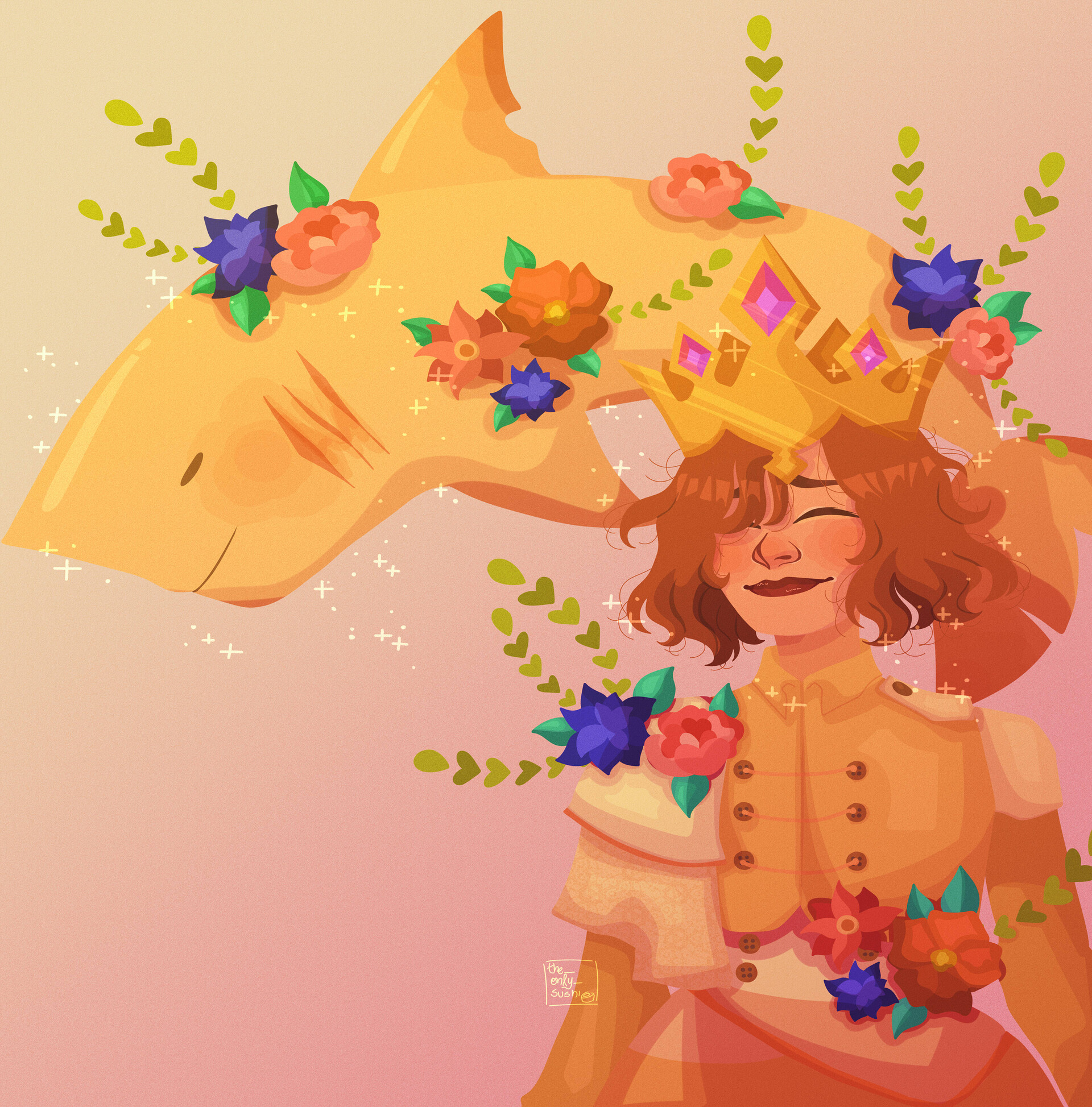 ArtStation - yellow queen