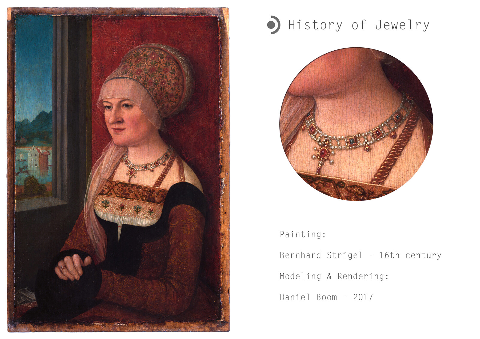 Daniel Boom - History of Jewelry -Pearl Necklace Reconstruction based ...