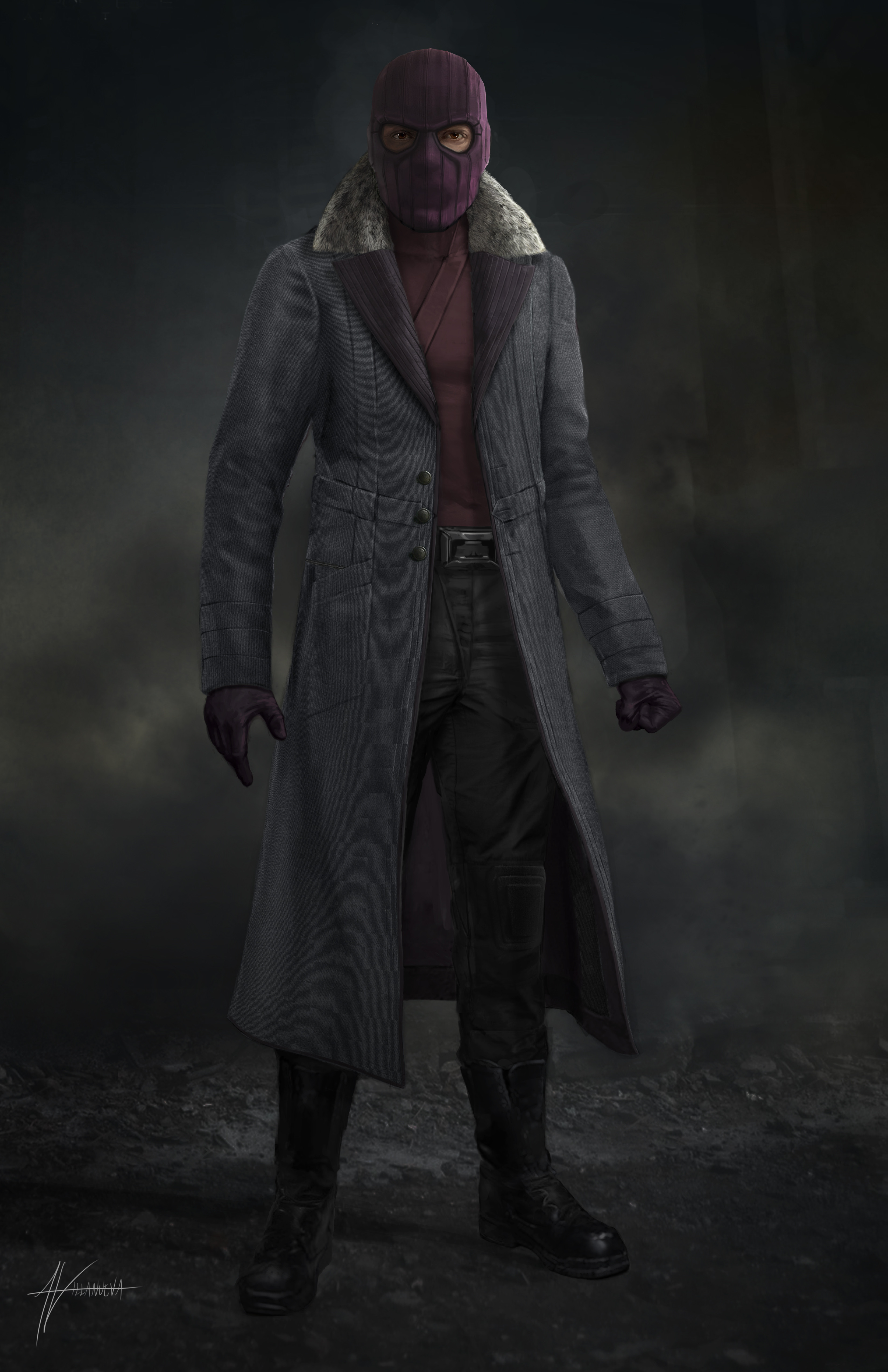Alan Villanueva - Falcon and the Winter Soldier: Baron Zemo Concept