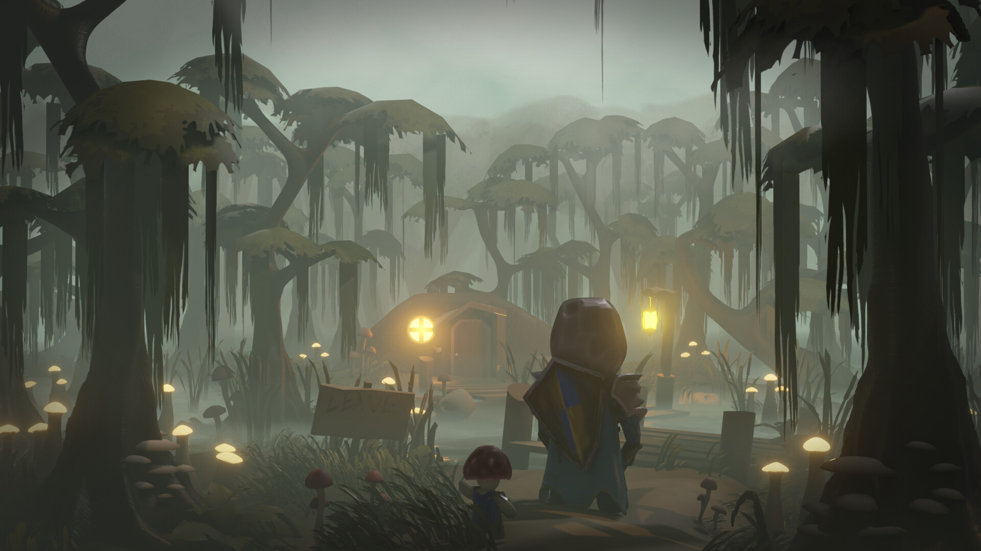 ArtStation - Knight Boy and MushMan