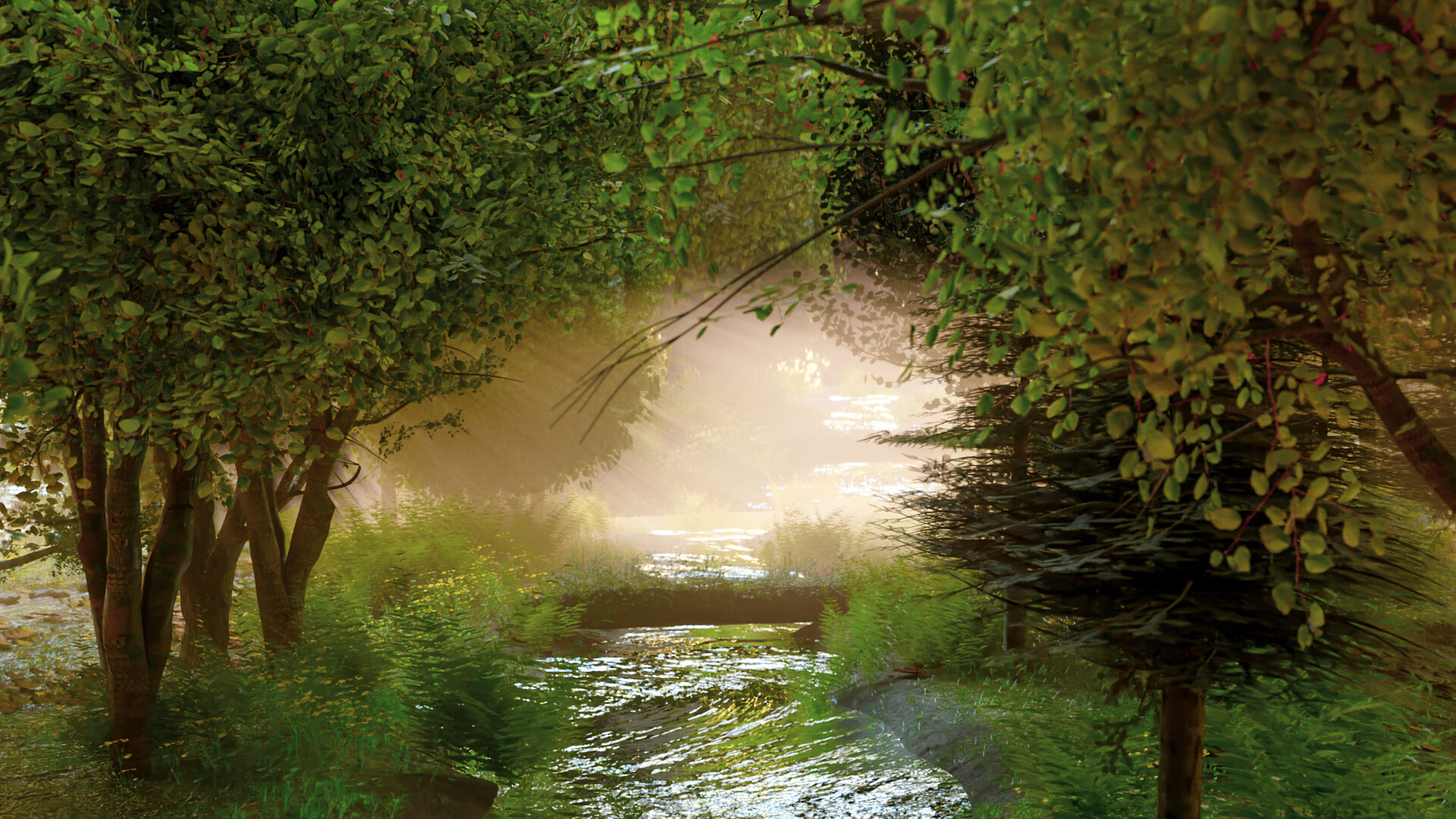 ArtStation - The blabbering Brook