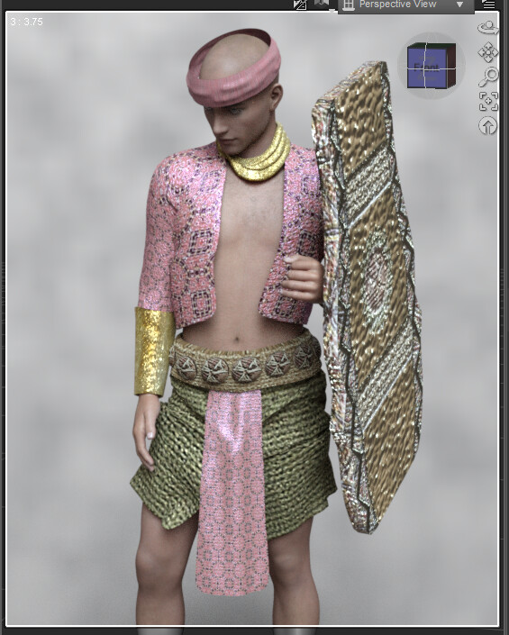 ArtStation - WIP Datu Bagani Outfit