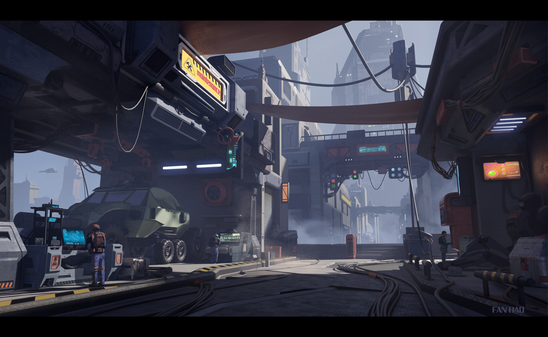 ArtStation - sci-fi concept design