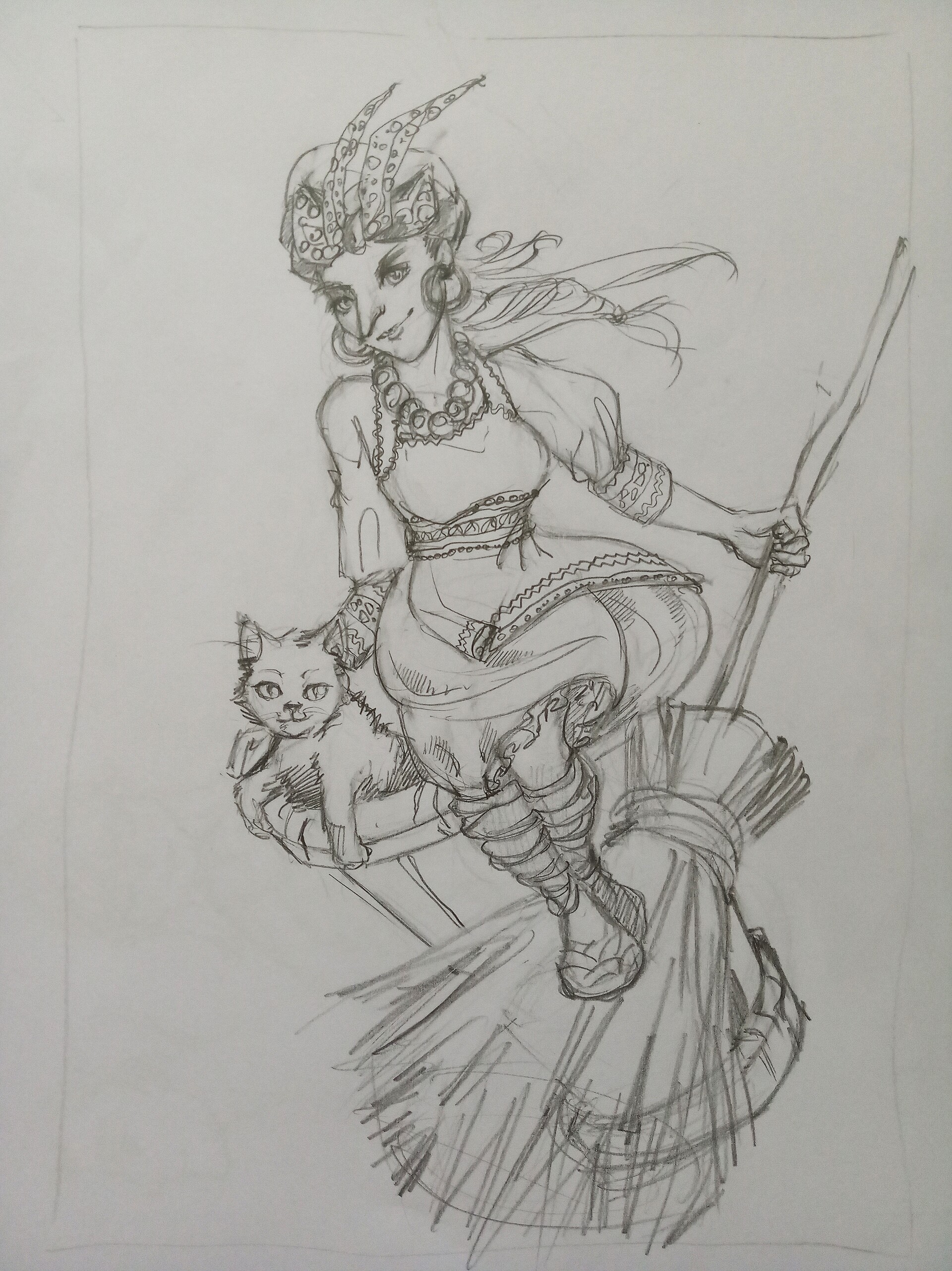 ArtStation - Baba Yaga young