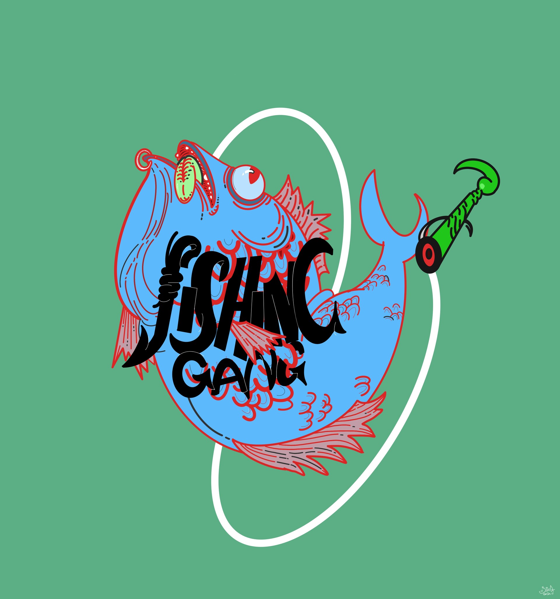 ArtStation - Fishing gang