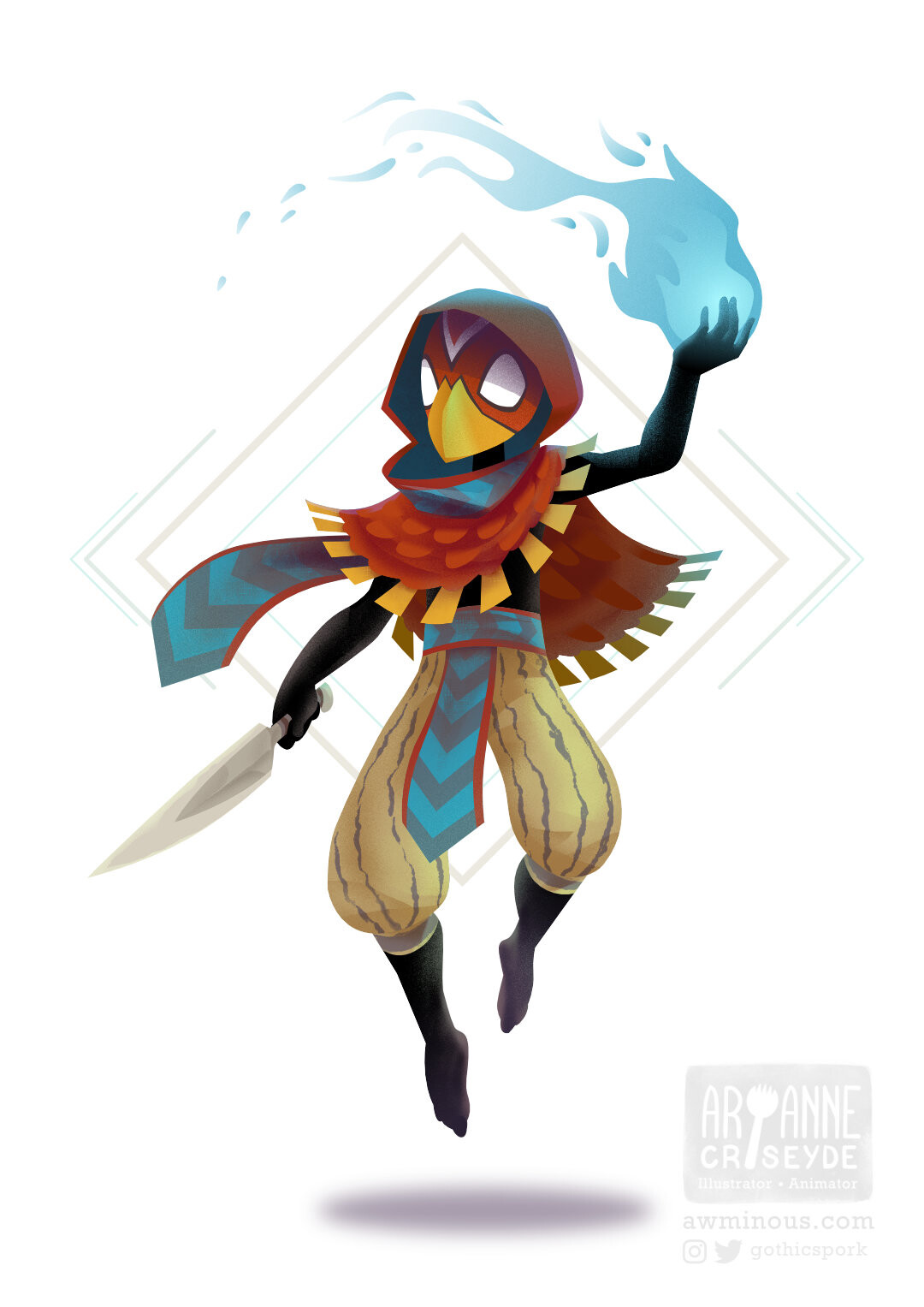 ArtStation - Bird Shaman