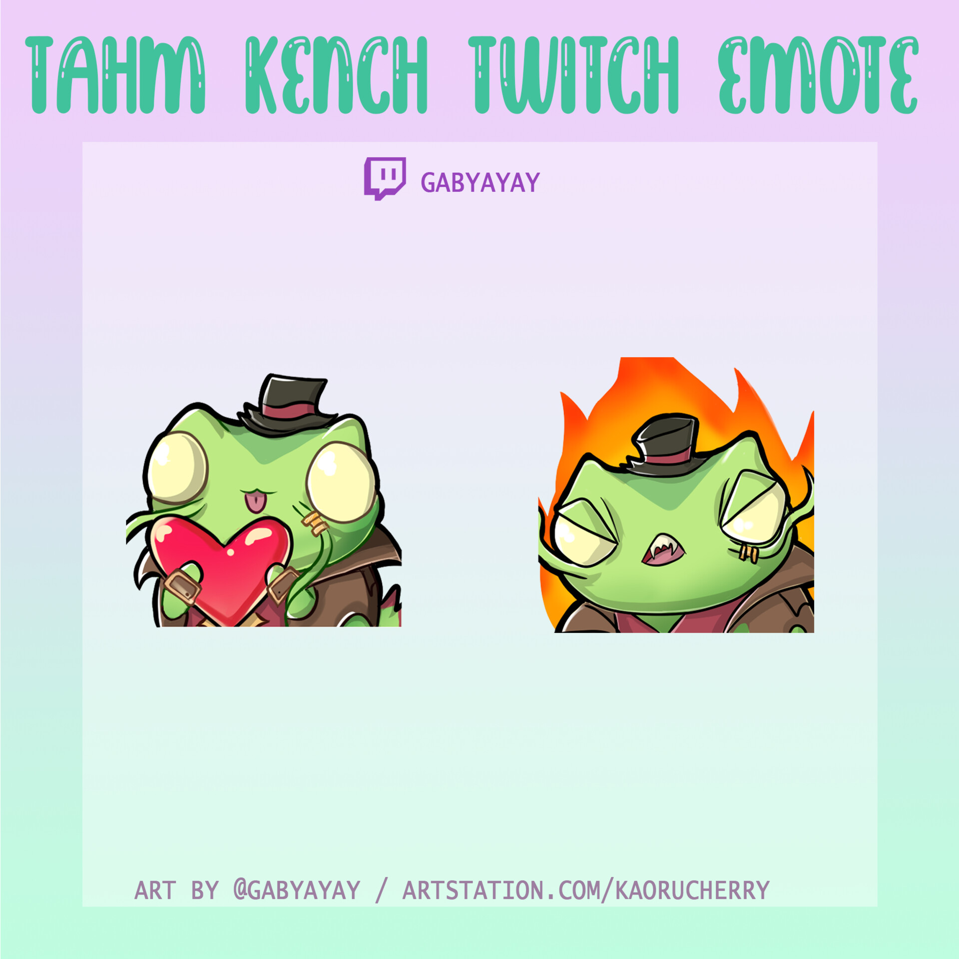 ArtStation - Twitch Emotes