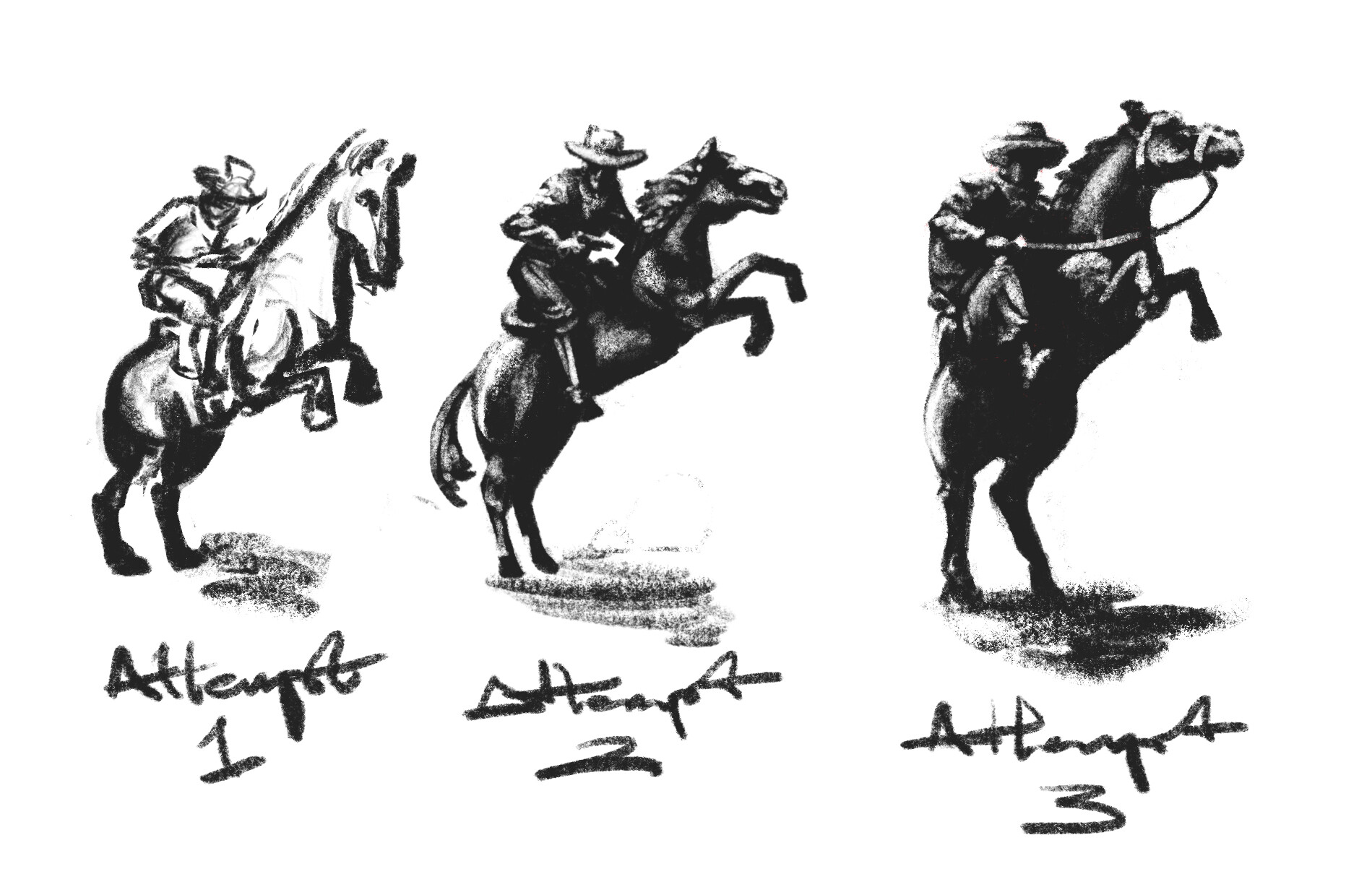 ArtStation - Lone Ranger Sketch