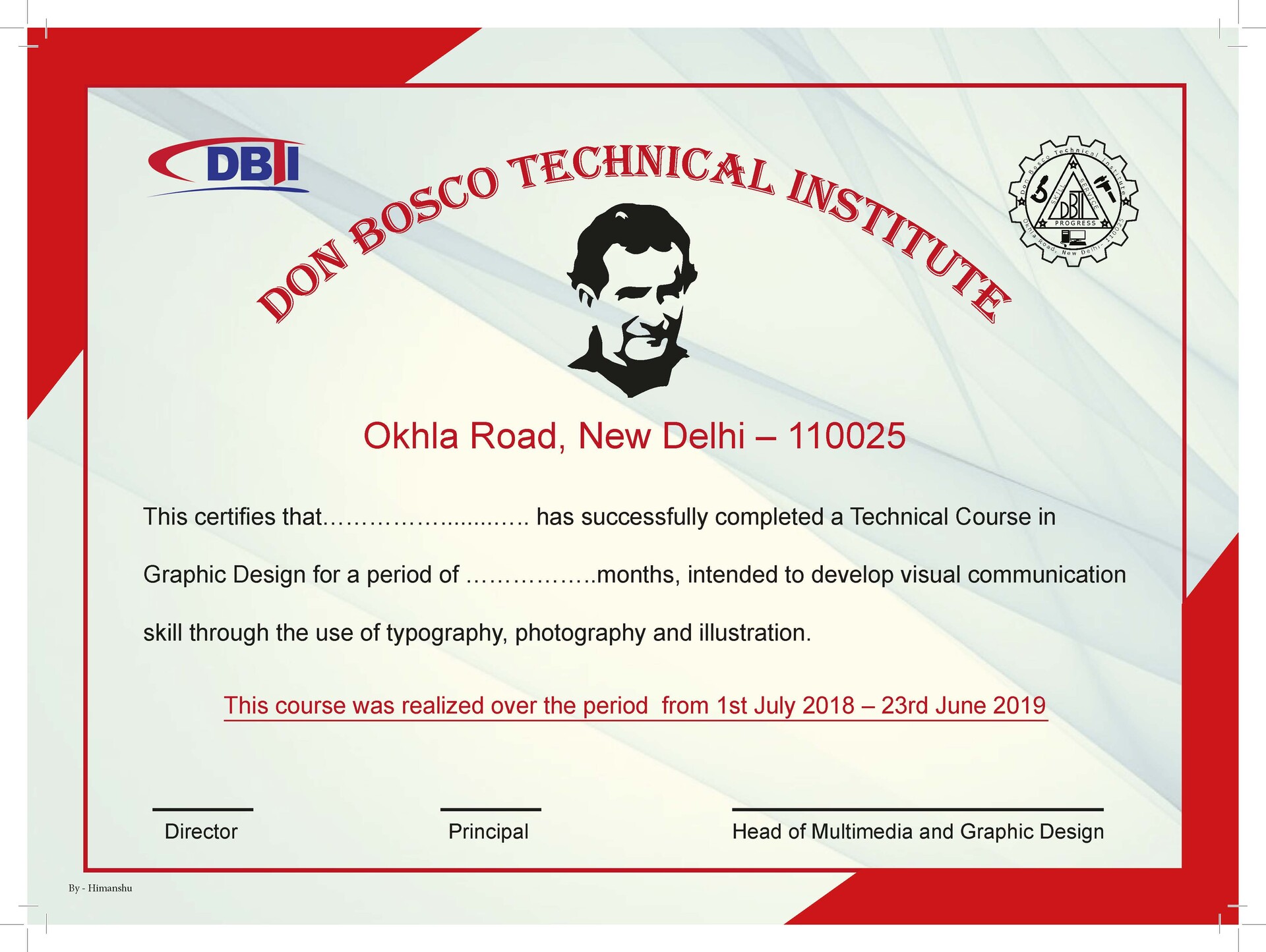 ArtStation - Certificate Design