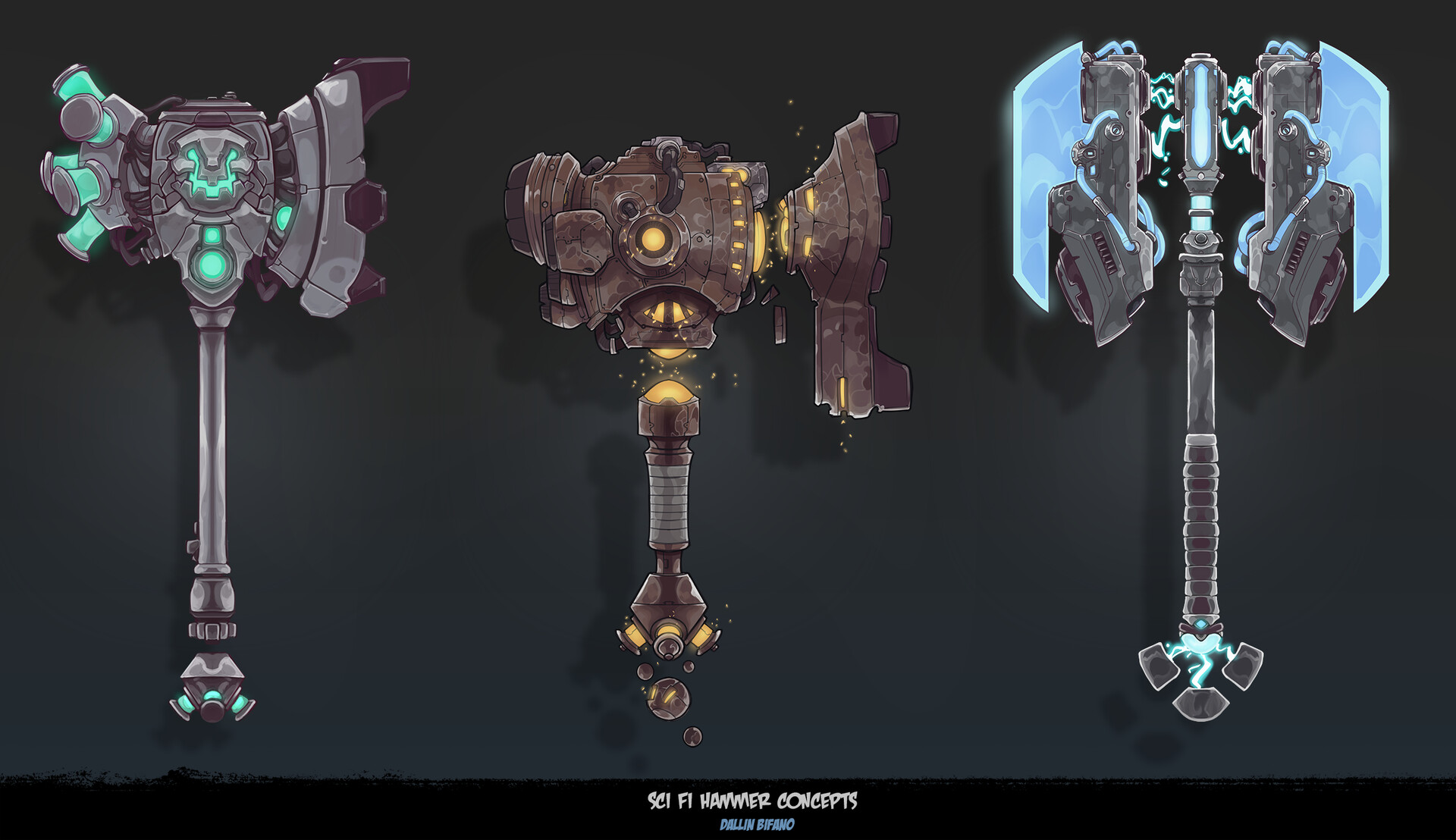 Dallin Bifano - Sci Fi Hammer Concepts