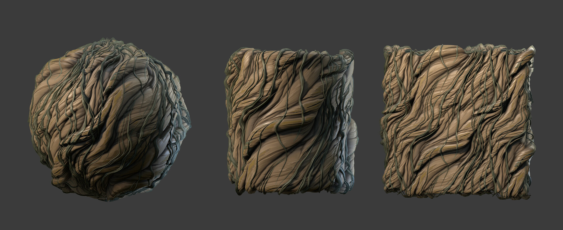 3dExtrude Tutorials - Stylized Roots Material - Substance Designer