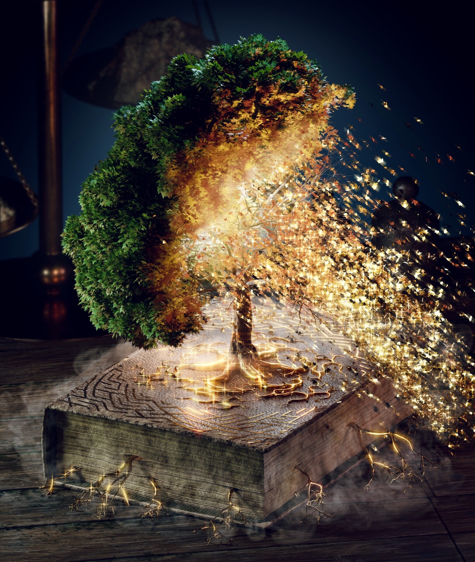 ArtStation - Magic book