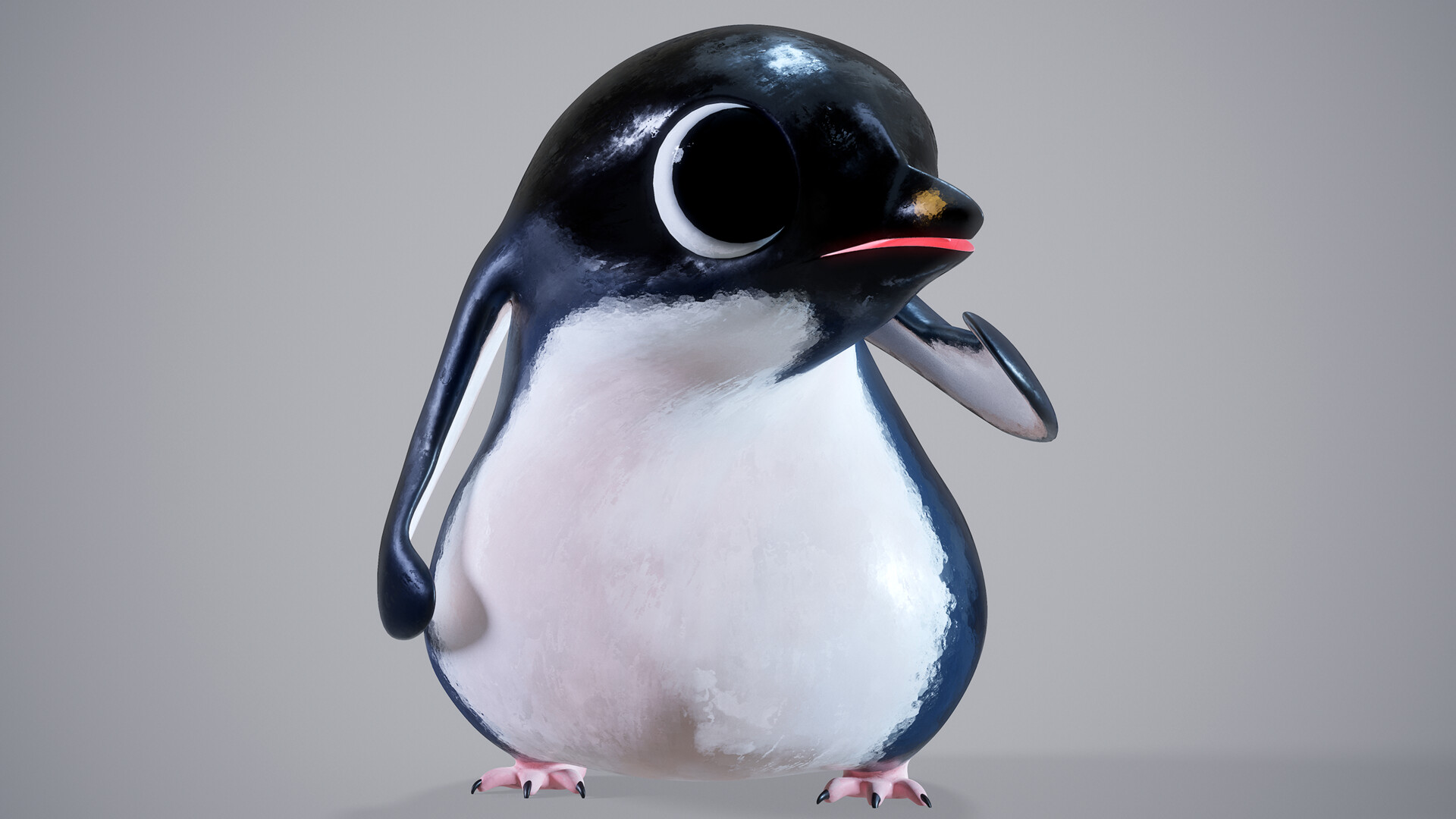 ArtStation - Cute Penguin
