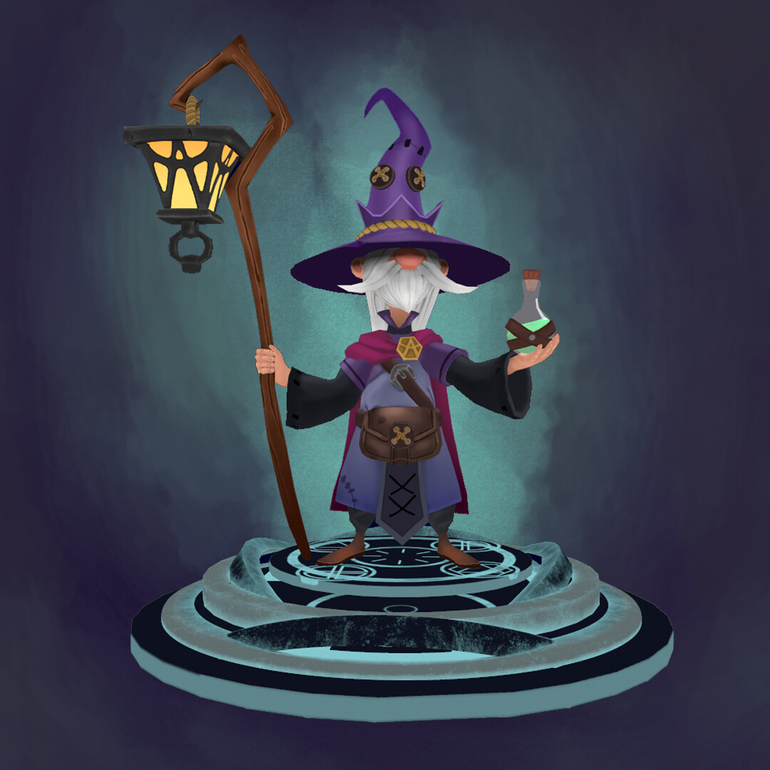 ArtStation - Old wizard