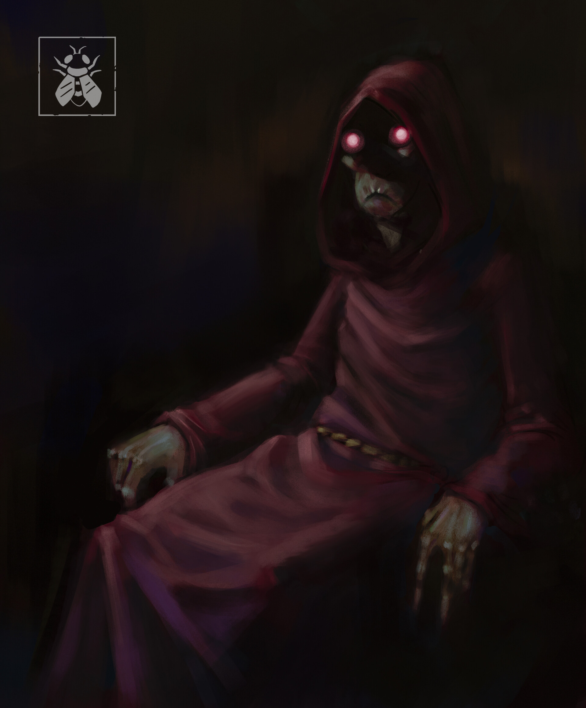 ArtStation - Creepy monk