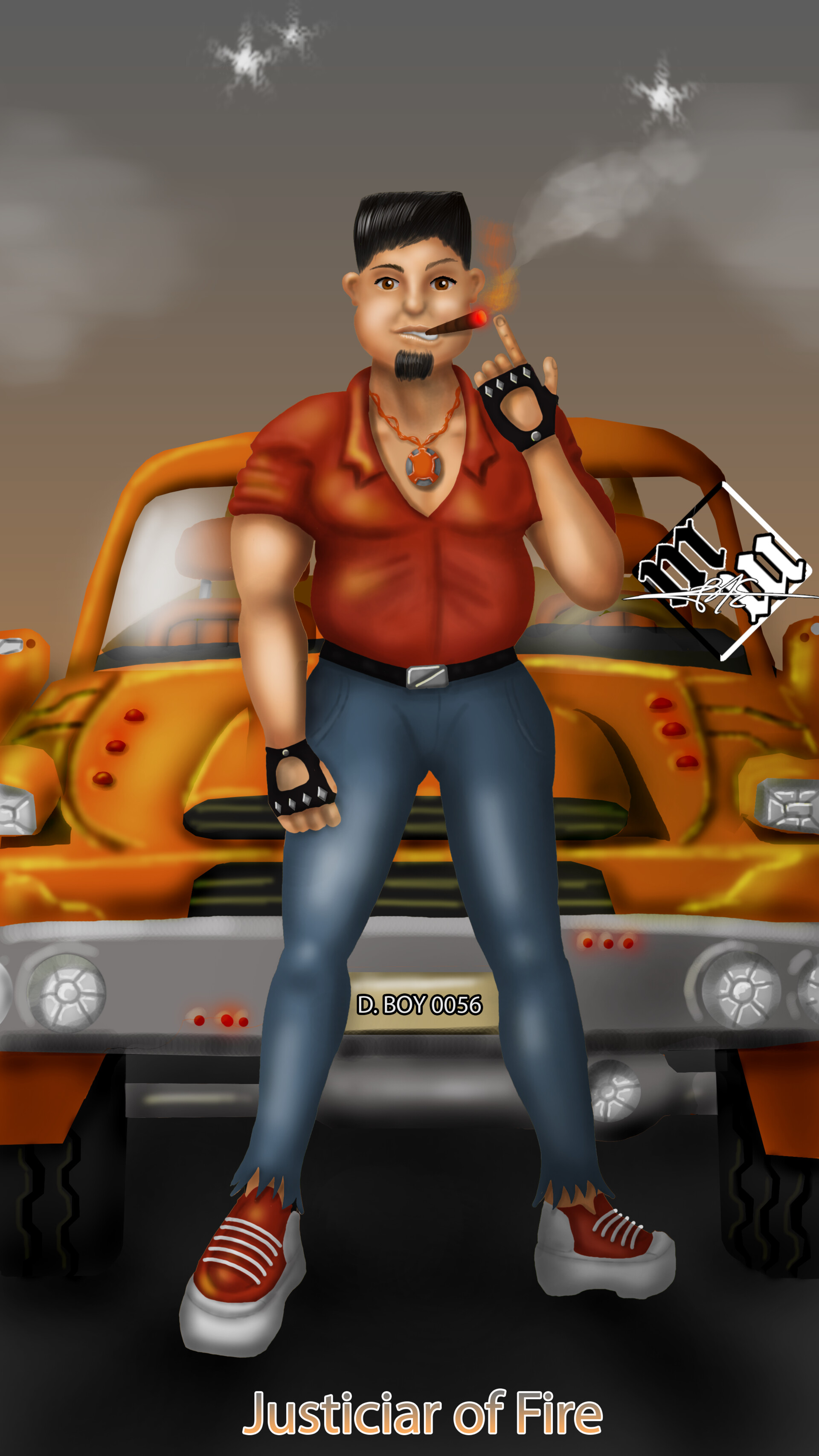 ArtStation - Original character D.BOY