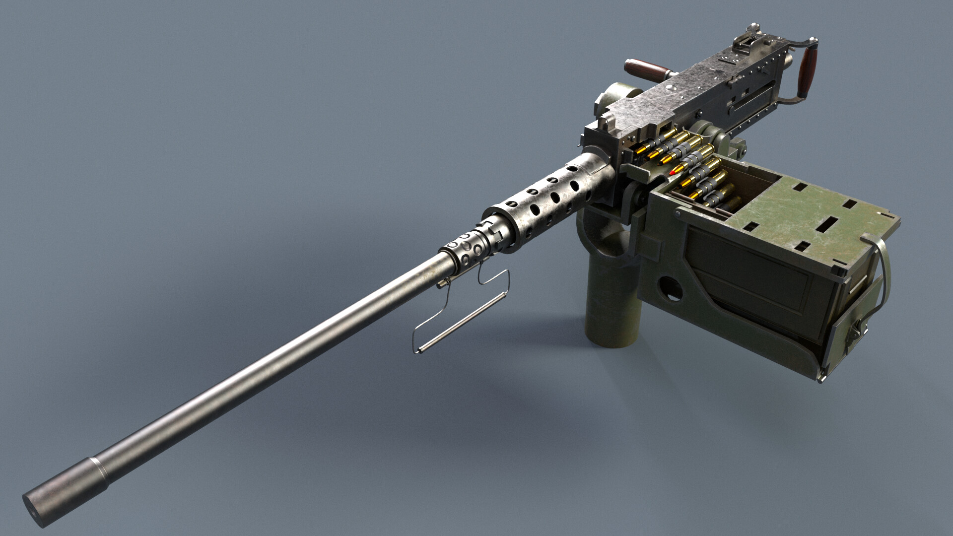 ArtStation - M2HB Browning .50 Cal